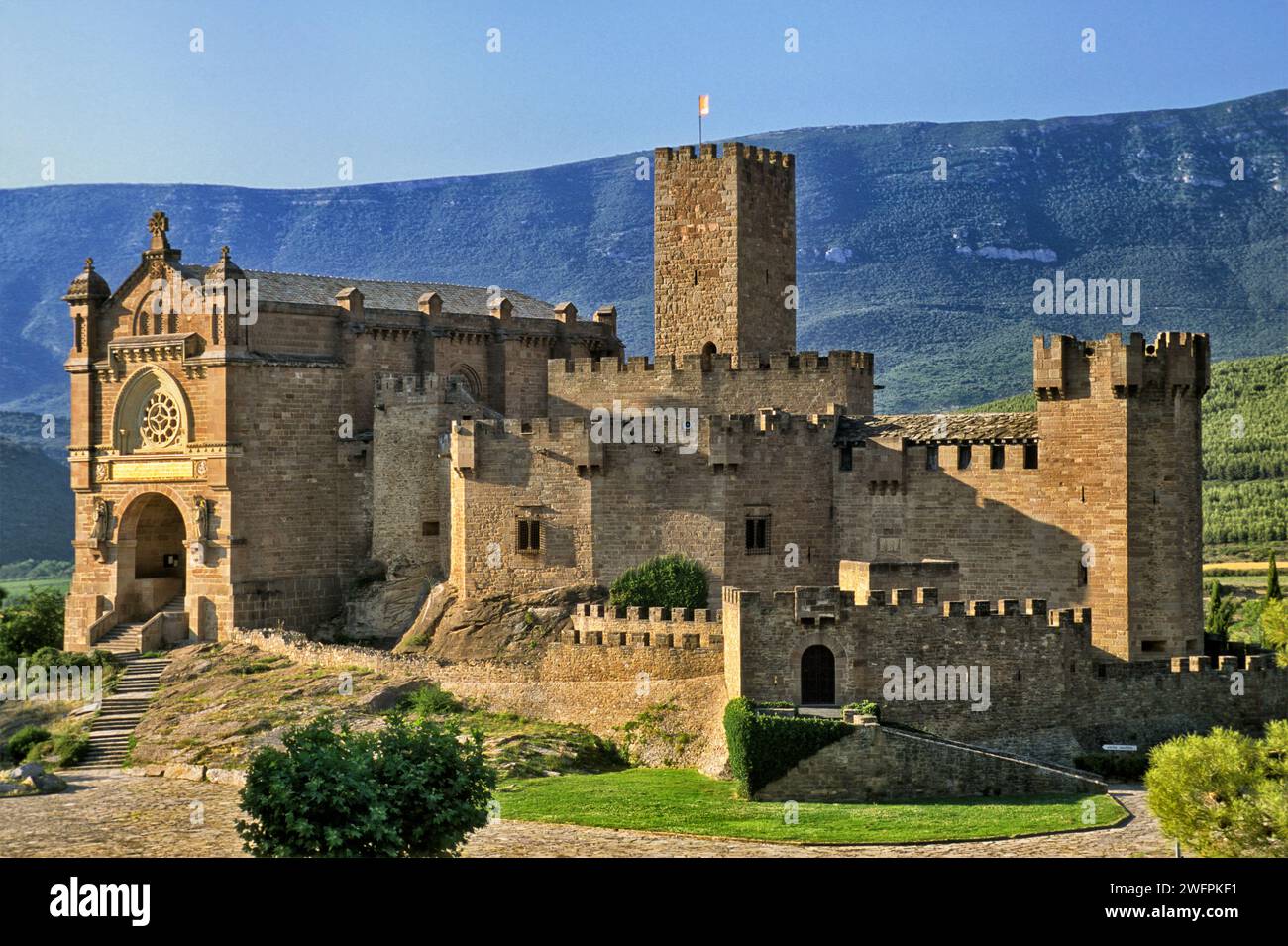 Castillo de javier xavier xabier hi-res stock photography and images ...