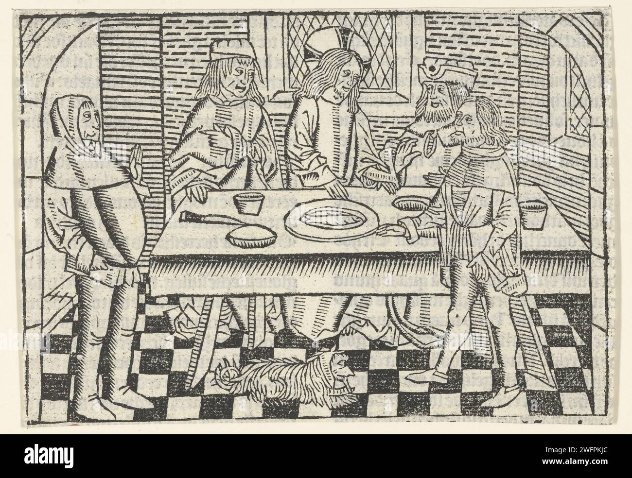 Christ heals the watery man, master of Delft (attributed to), 1503 ...