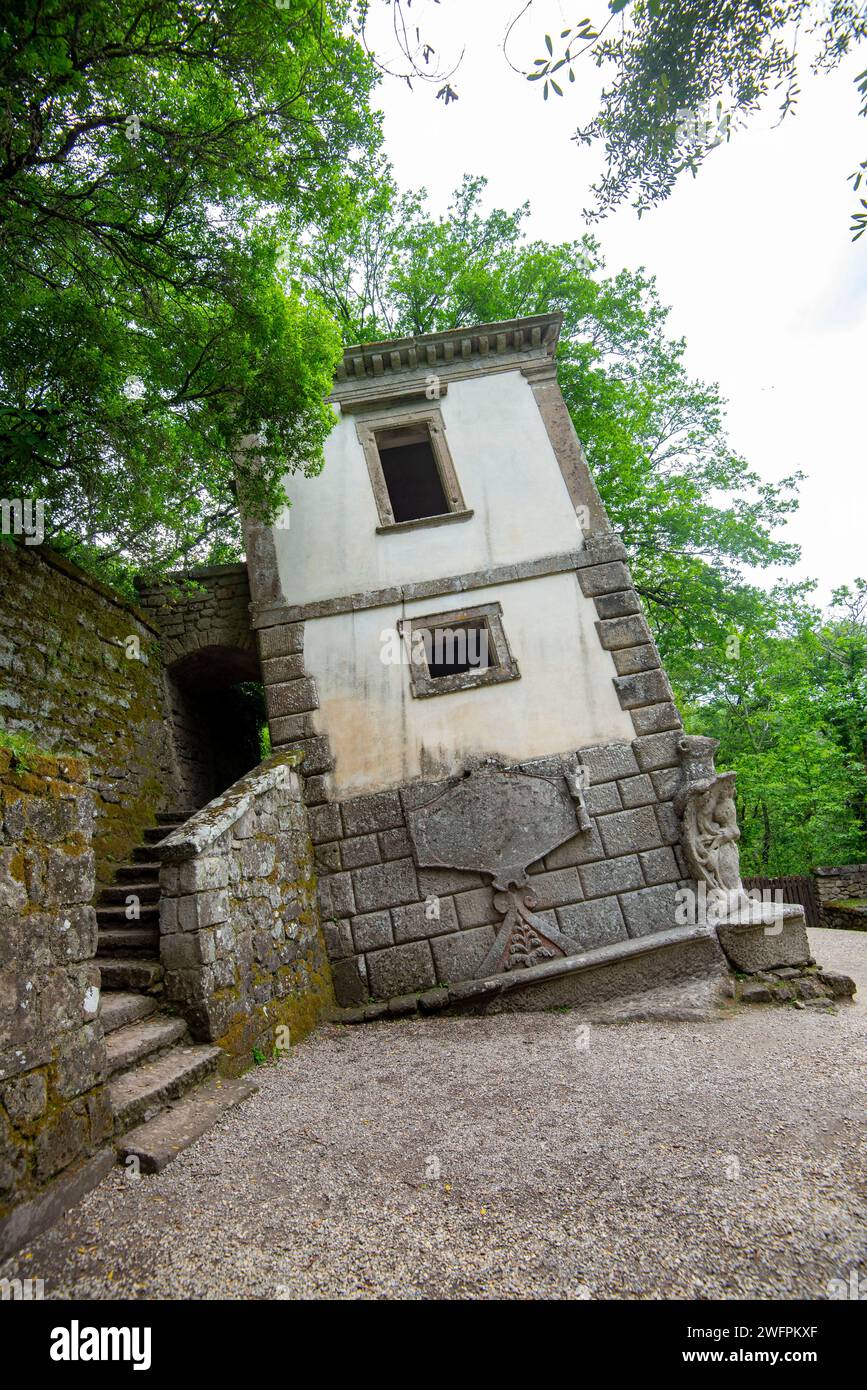 Park of Sacro Bosco - Italy Stock Photo - Alamy