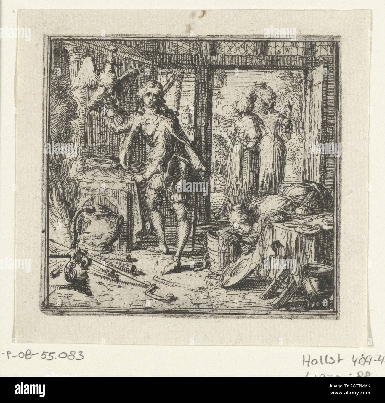Illustration for the Decamerone of Boccaccio, Romeyn de Hooghe, 1697 ...