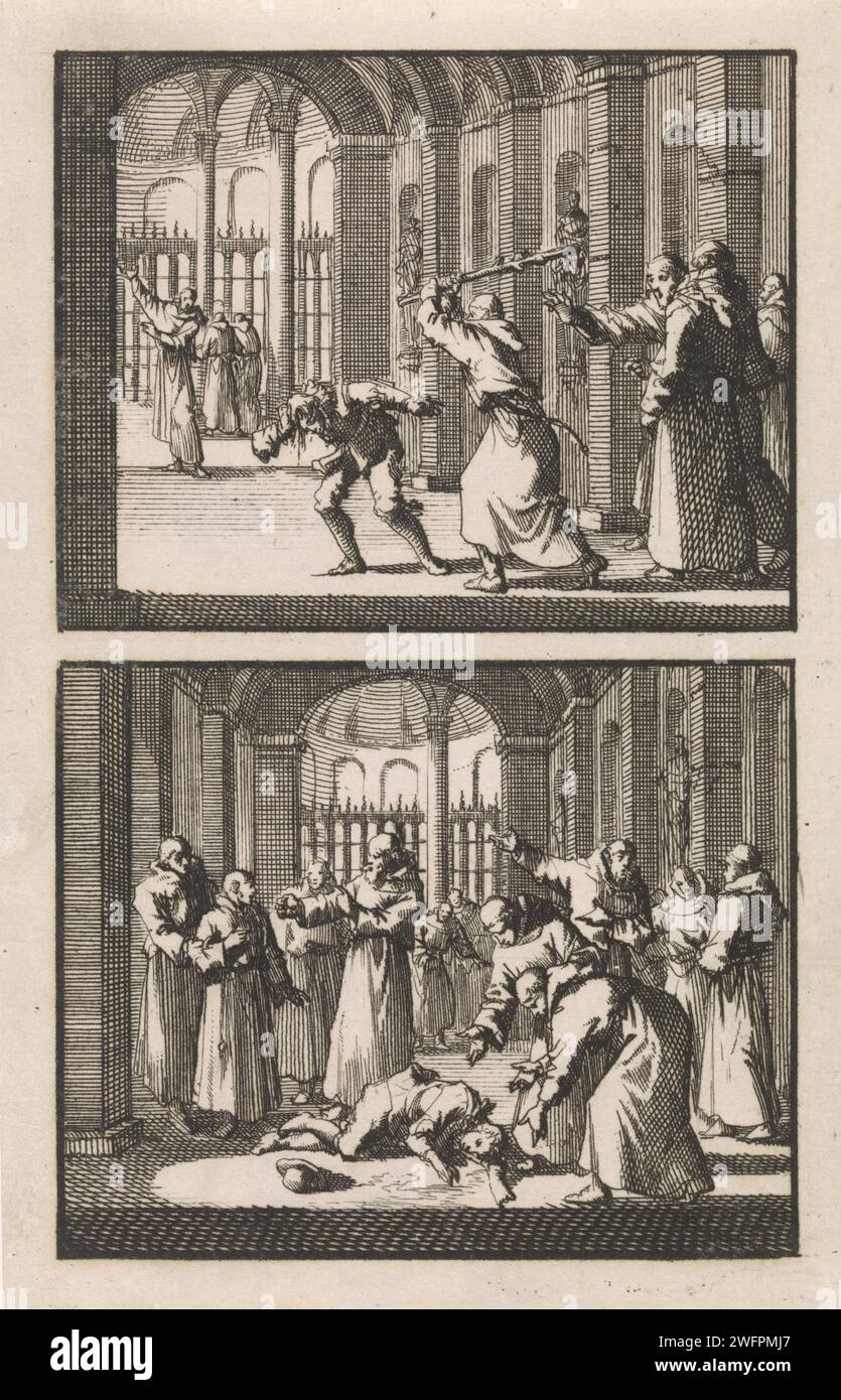 Brother Felix hits a student / monks find the student unconscious, Jan ...