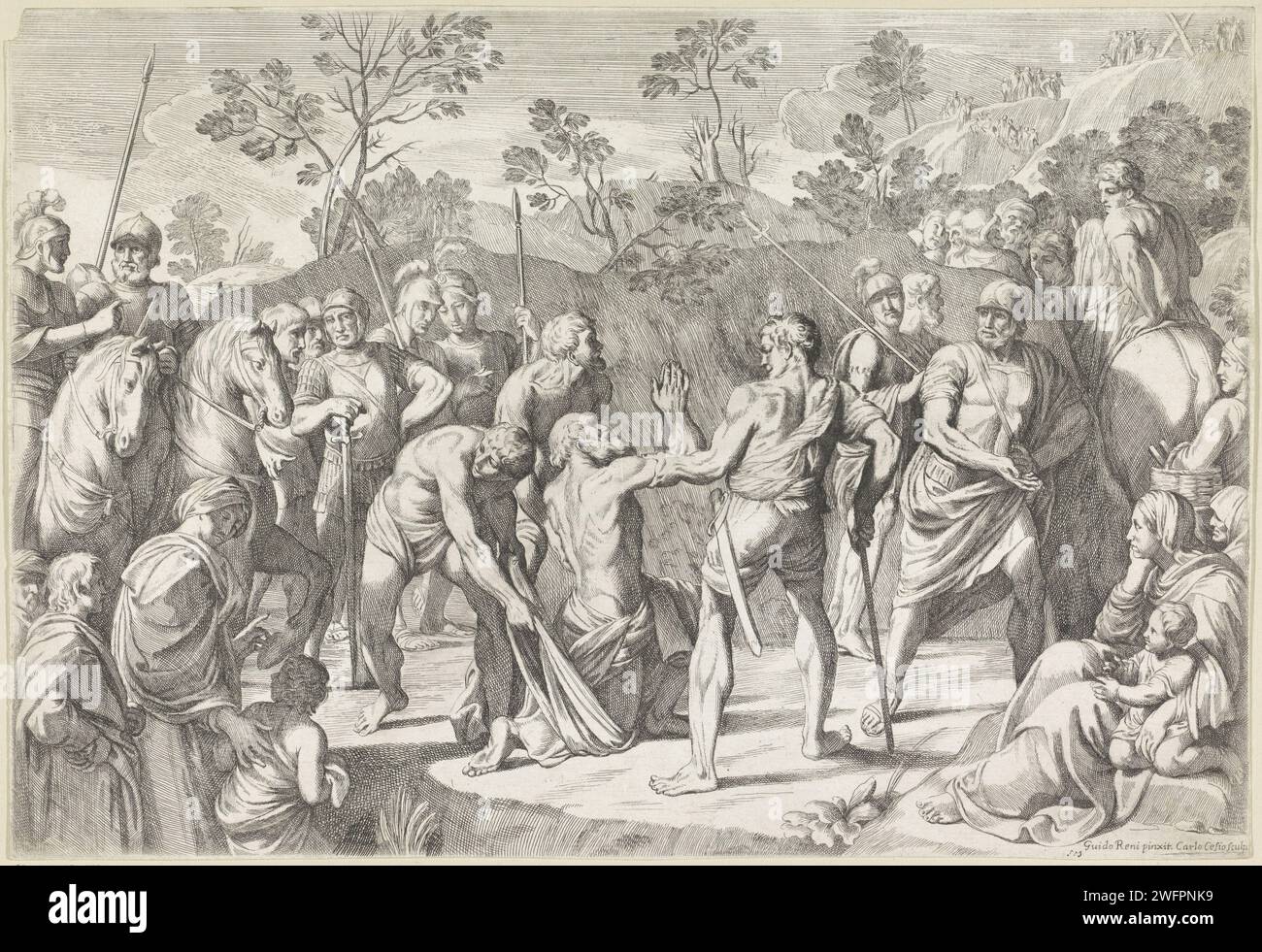 Crucified on x shaped cross hi-res stock photography and images - Alamy