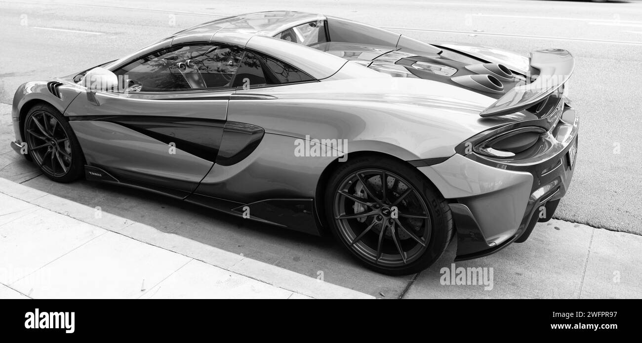 Los Angeles, California USA - April 11, 2021: McLaren Automotive ...