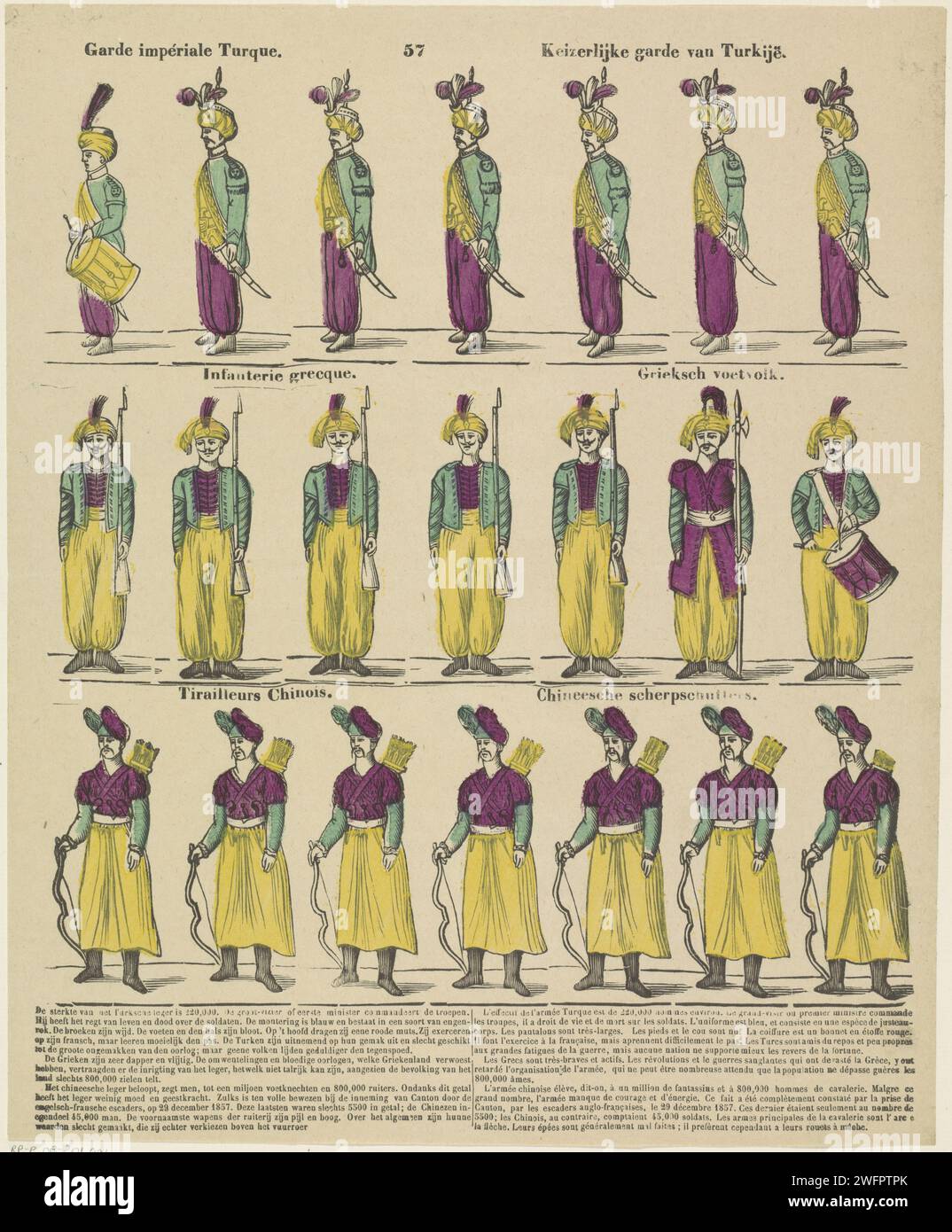 Garde Impériale Turque / Imperial Guard of the Turkey [(...)], 1800 ...