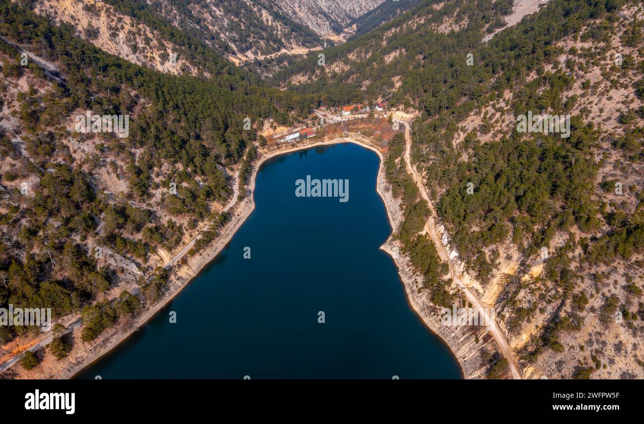 Sunnet Lake is the district of Goynuk, Bolu in Turkey Stock Photo - Alamy
