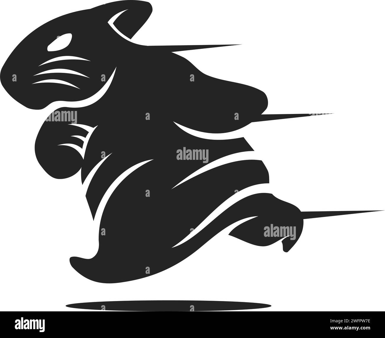 Hamster Logo template Isolated. Brand Identity. Icon Abstract Vector ...