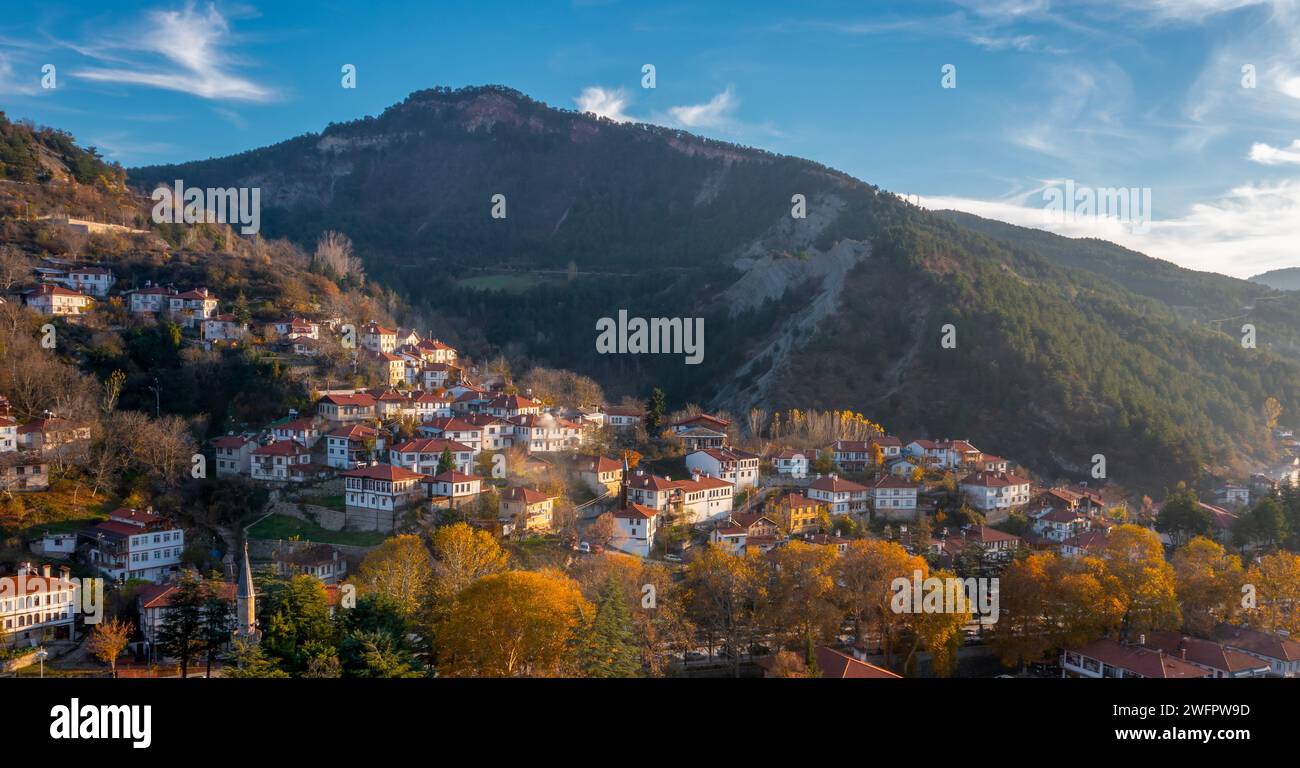 Bolu's beautiful district is a view of Goynuk and historical Ottoman ...