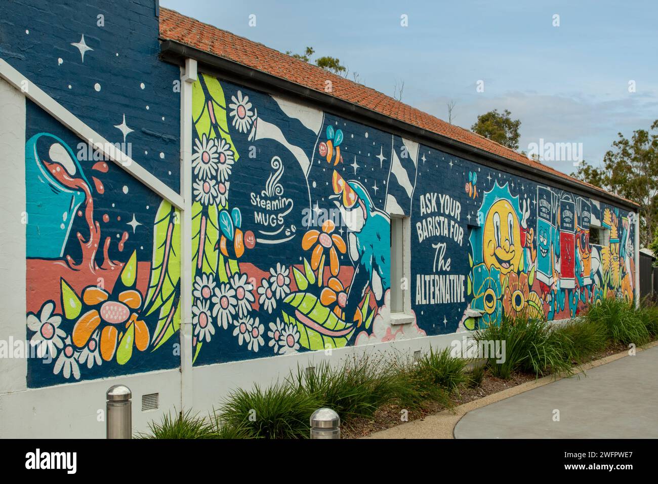 Street Art, Hastings, Victoria, Australia Stock Photo - Alamy