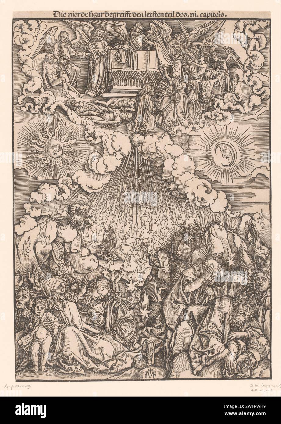 Opening the fifth and sixth seal, Ieronimus Greff von Frankfurt, After ...