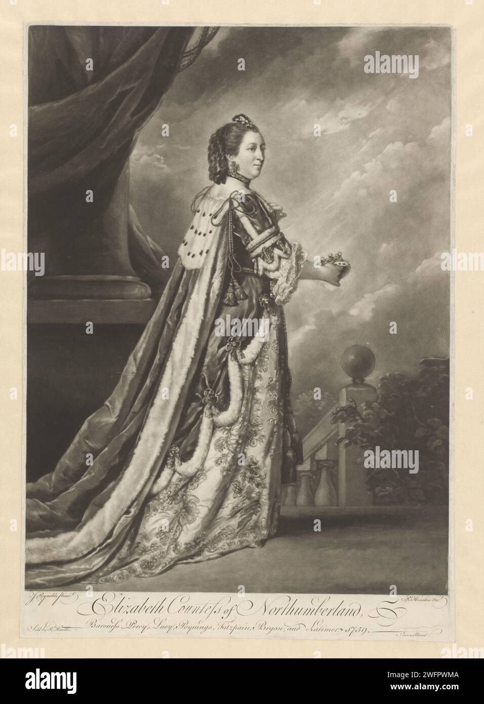 Portret van Elizabeth Percy, hertogin van Northumberland, Richard ...