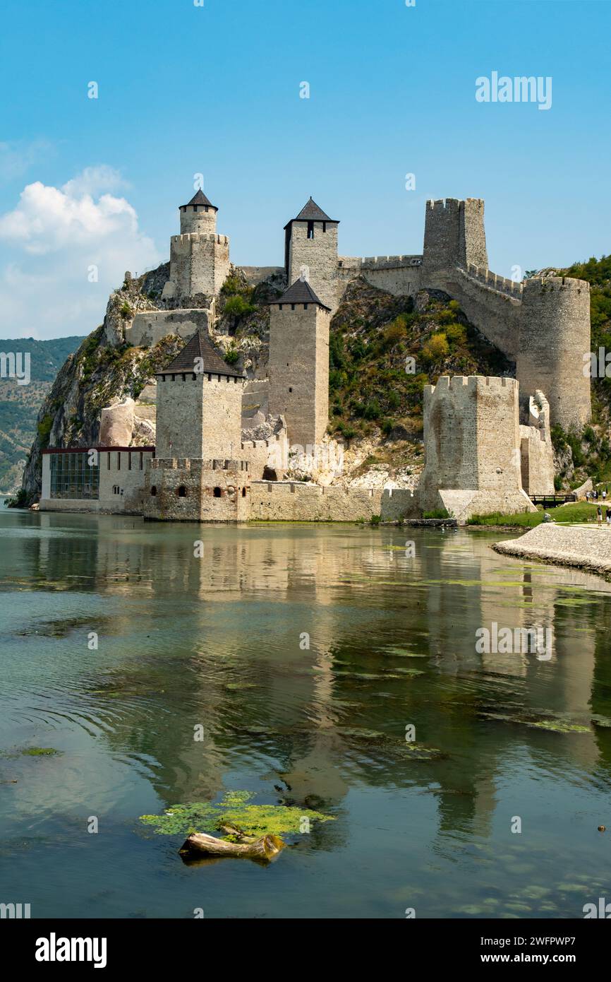 Golubac Fortress, Golubac, Serbia Stock Photo - Alamy