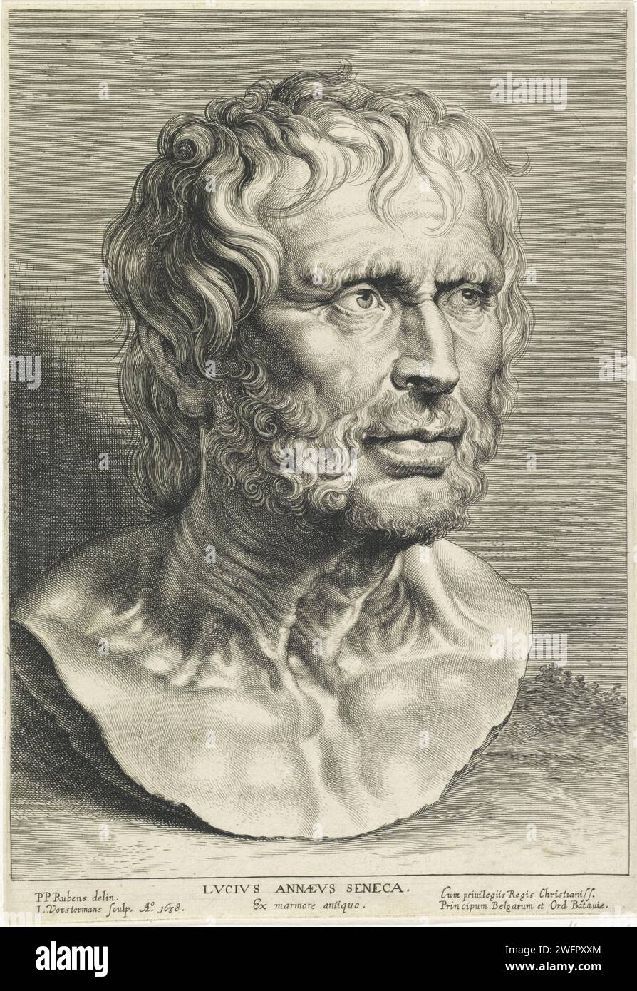 Seneca after the antique after rubens hi-res stock photography and ...