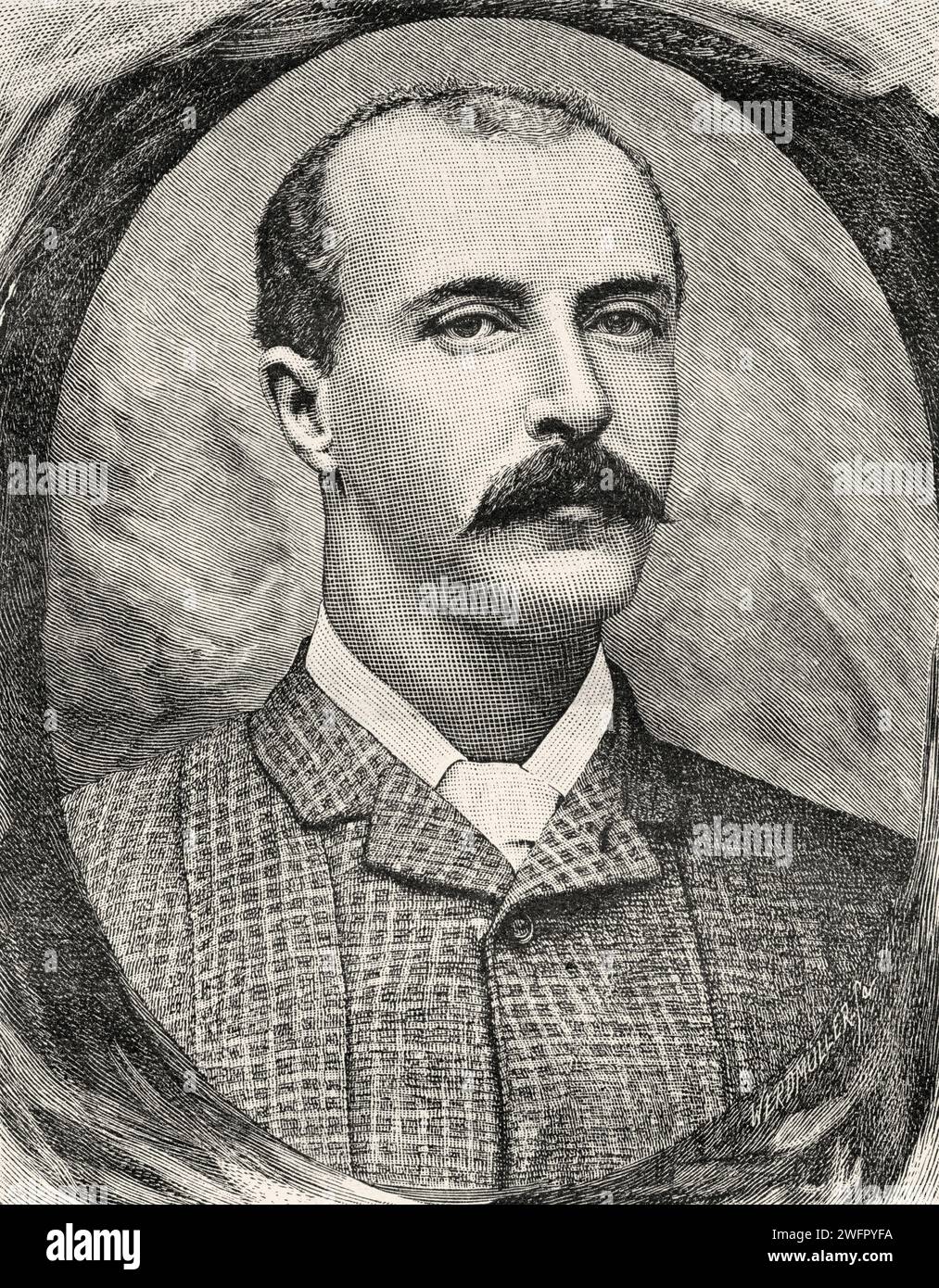 Captain Robert Henry Nelson (1853-1892) British Army Officer and ...