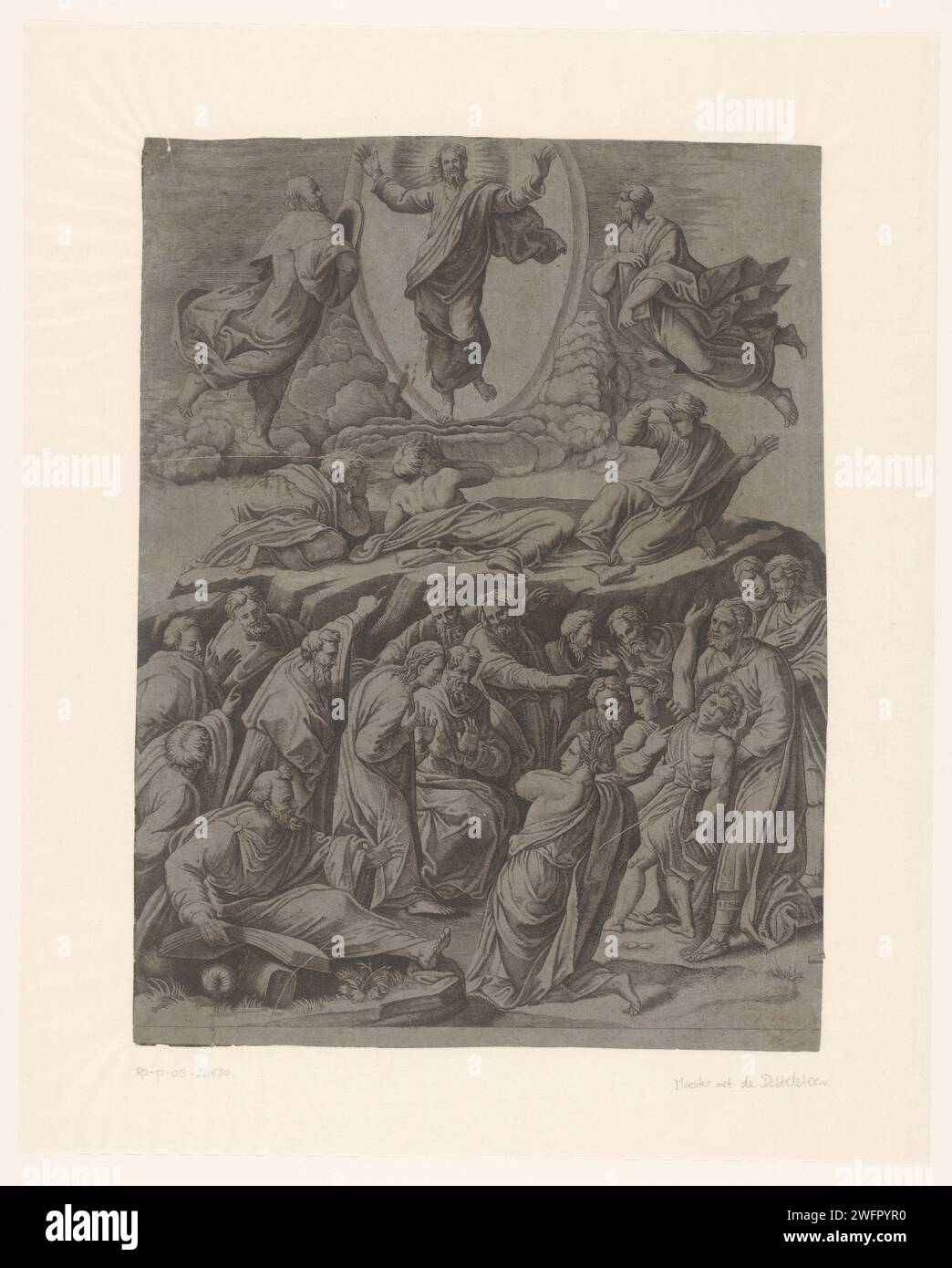 Transfiguration of Christ on the Berg Tabor, Master of the Dice ...