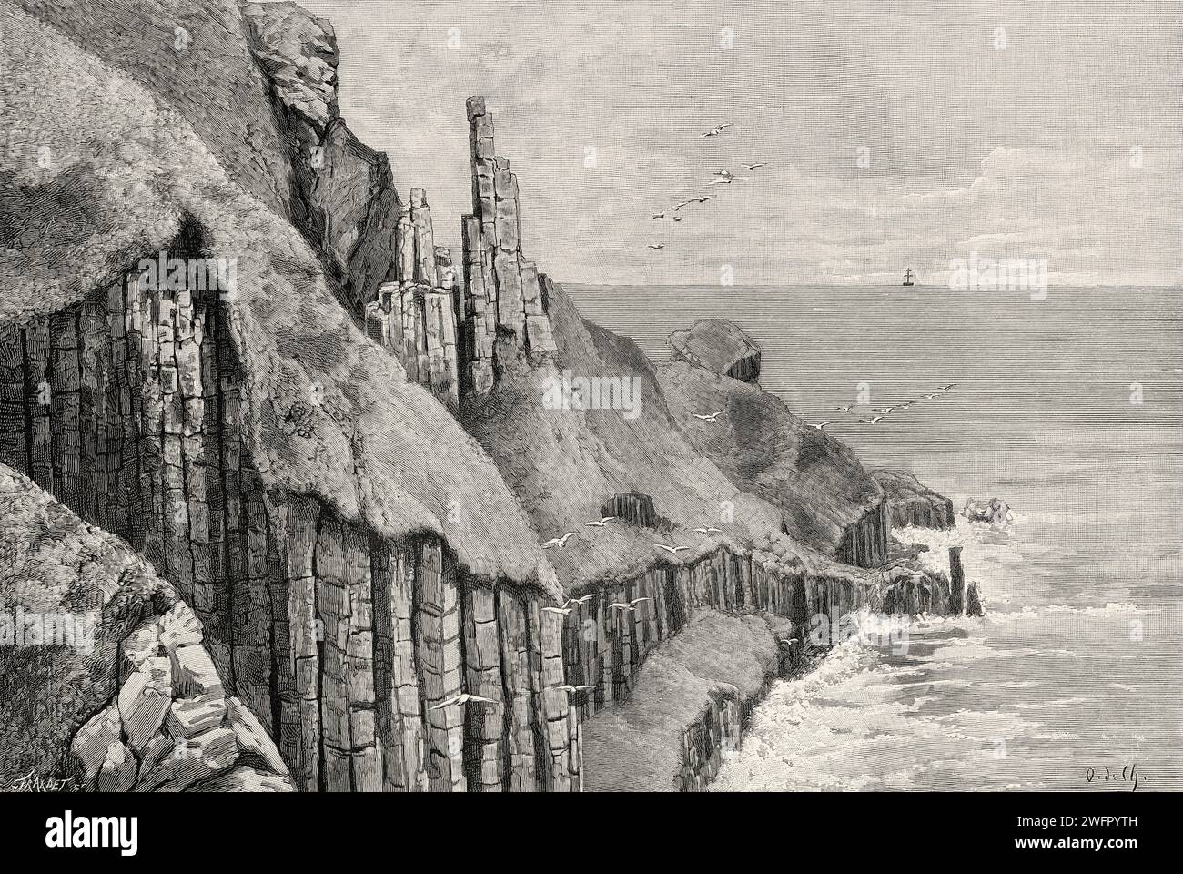 Giants Causeway, County Antrim, Republic of Ireland. Three Months In ...