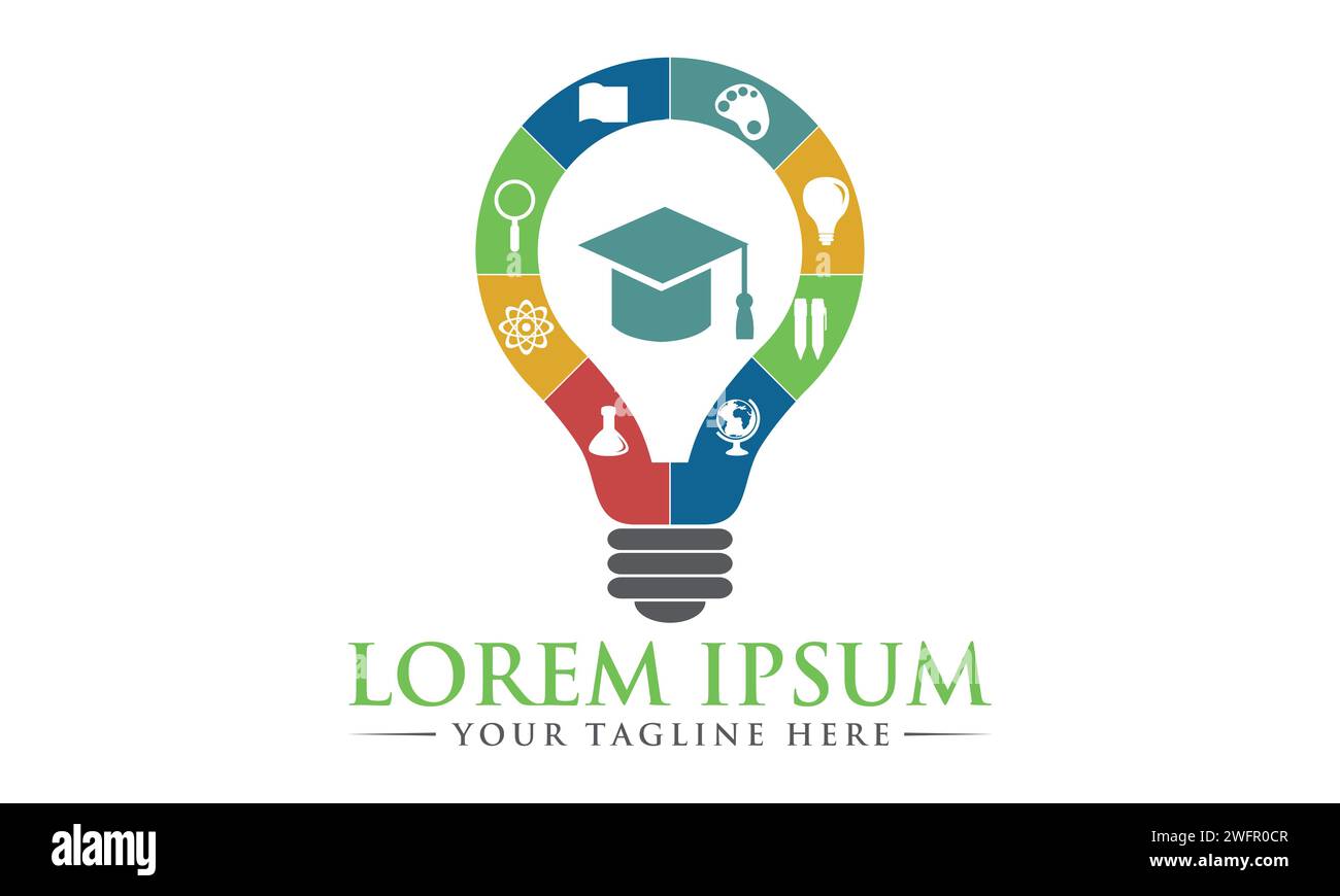 Education Logo Design. Creative and Modern Education Logo Design Stock ...