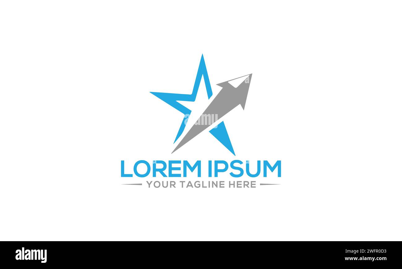 Star Logo Design. Unique and Professional Star Logo Design Stock Vector ...