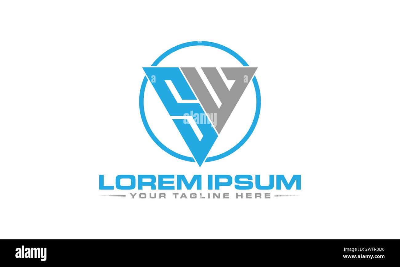 SW Letter Logo Design. Creative Logo Design Stock Vector Image & Art ...