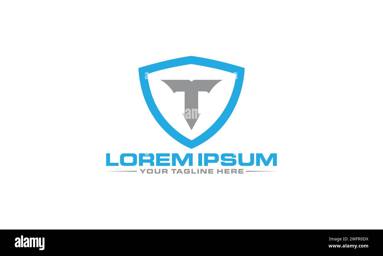 T Letter Logo Design. Unique and Modern T Logo Design Stock Vector ...