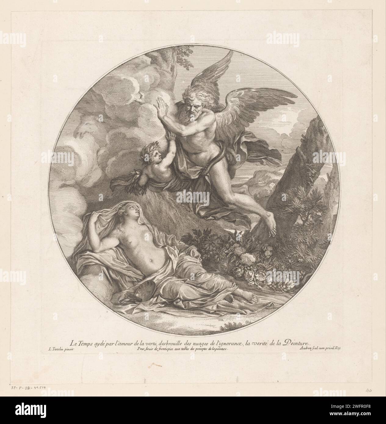 De Tijd reveals the truth of painting, Gérard Audran, After Louis ...