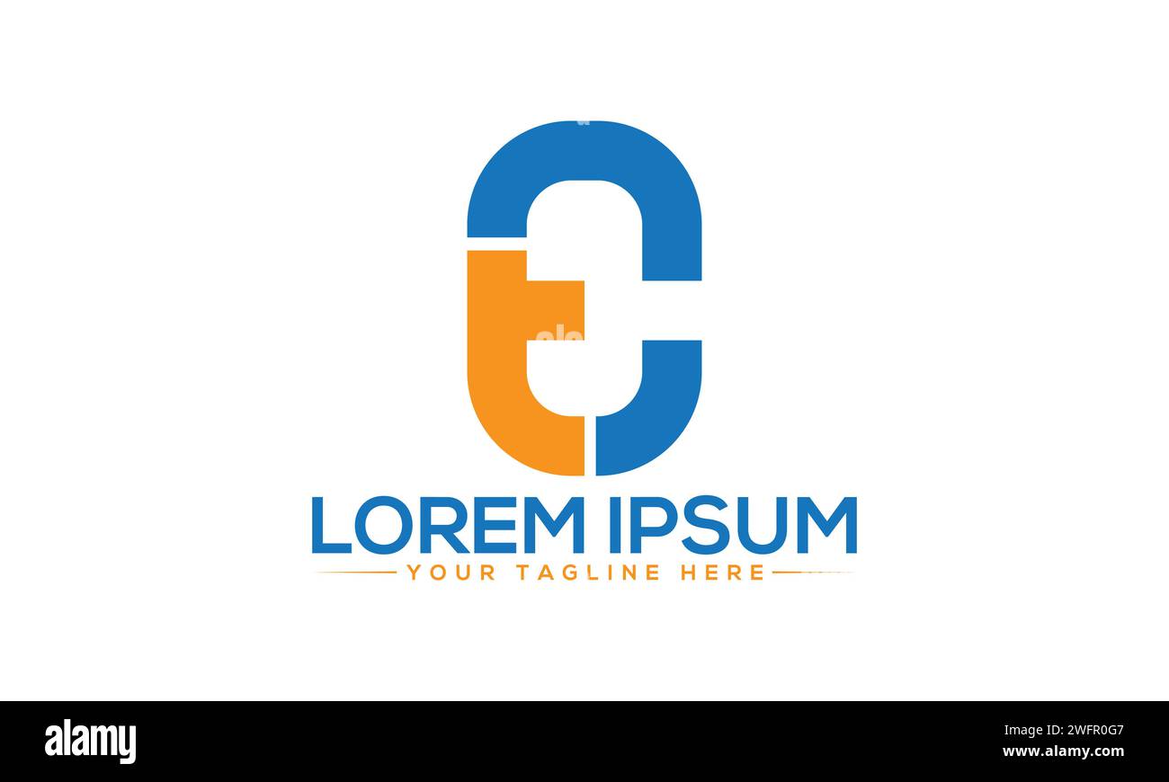 TC Letter Logo Design. Unique and Professional TC Logo Design Stock ...