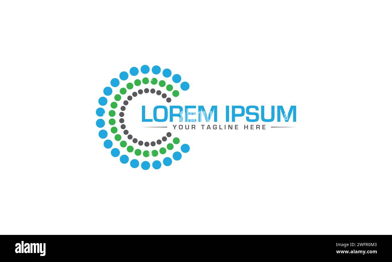 Tech Logo Design. Unique and Professional Tech Logo Design Stock Vector ...