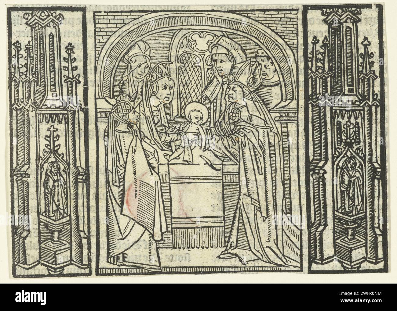 Circumcision of Christ, Master of Delft (attributed to), 1503 print ...