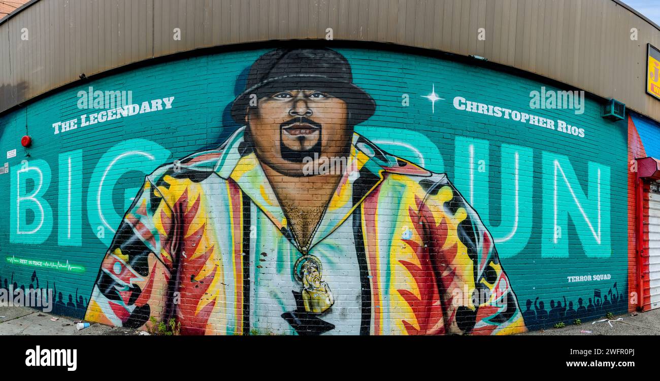 The graffiti of the Puerto Rican-American rapper who emerged from the ...