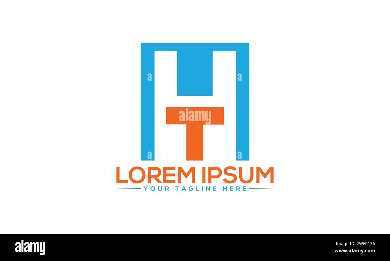 TH Letter Logo design. Unique and Professional TH Logo Design Stock ...