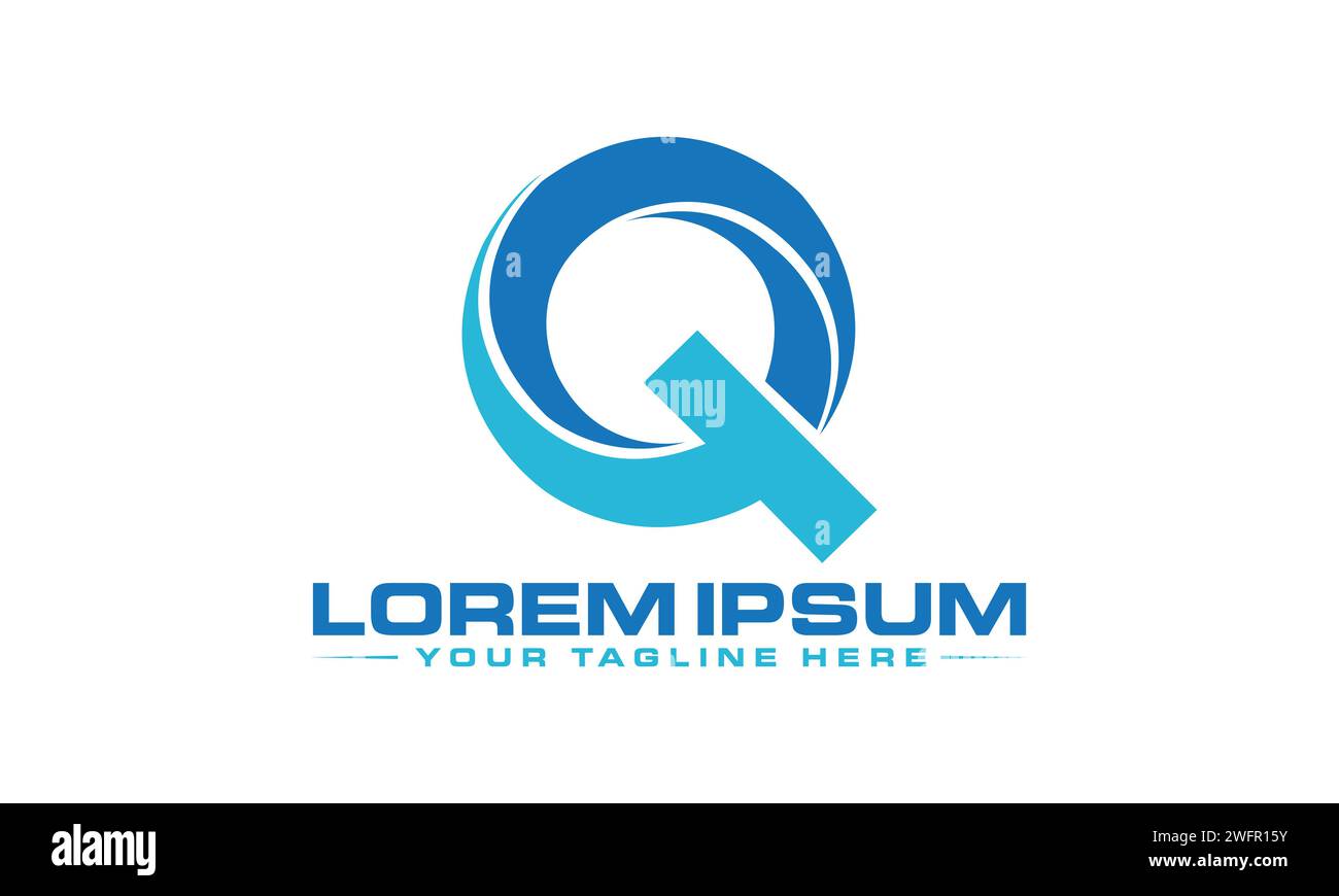 TQ Letter Logo Design. Unique and Modern Logo Design Stock Vector Image ...