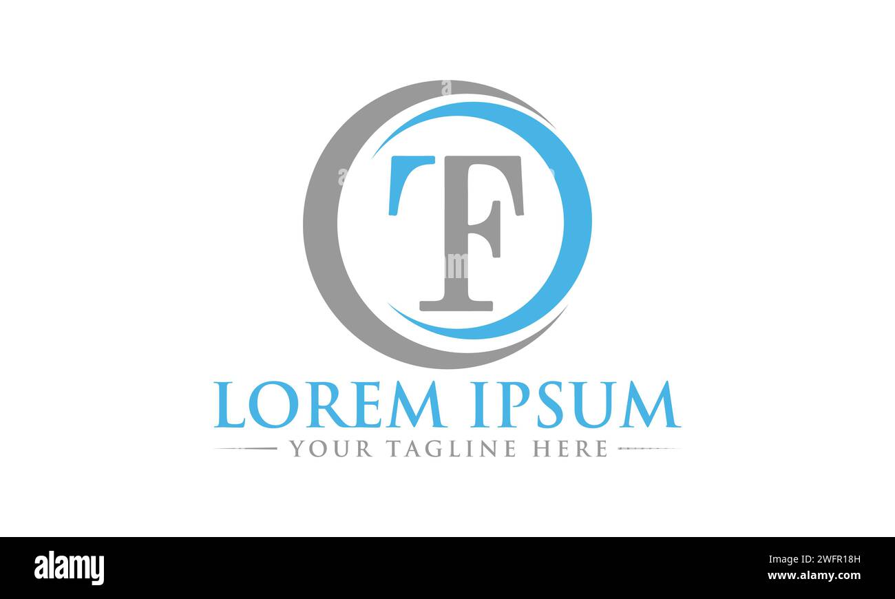 TF Letter Logo Design. Unique and Modern TF FT Logo Design Stock Vector ...