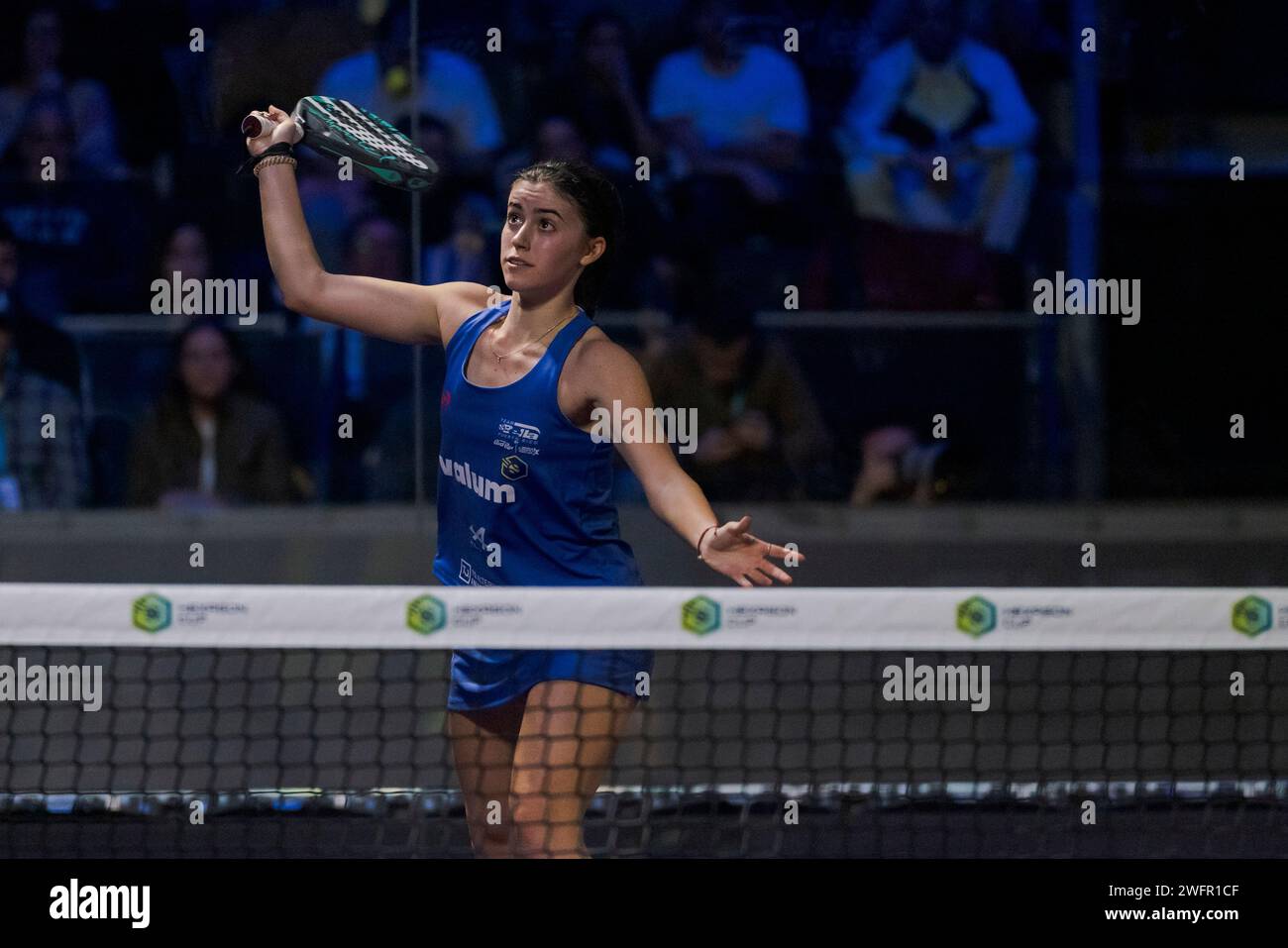 Madrid, Spain. 31st Jan, 2024. Claudia Fernandez, Spanish professional ...