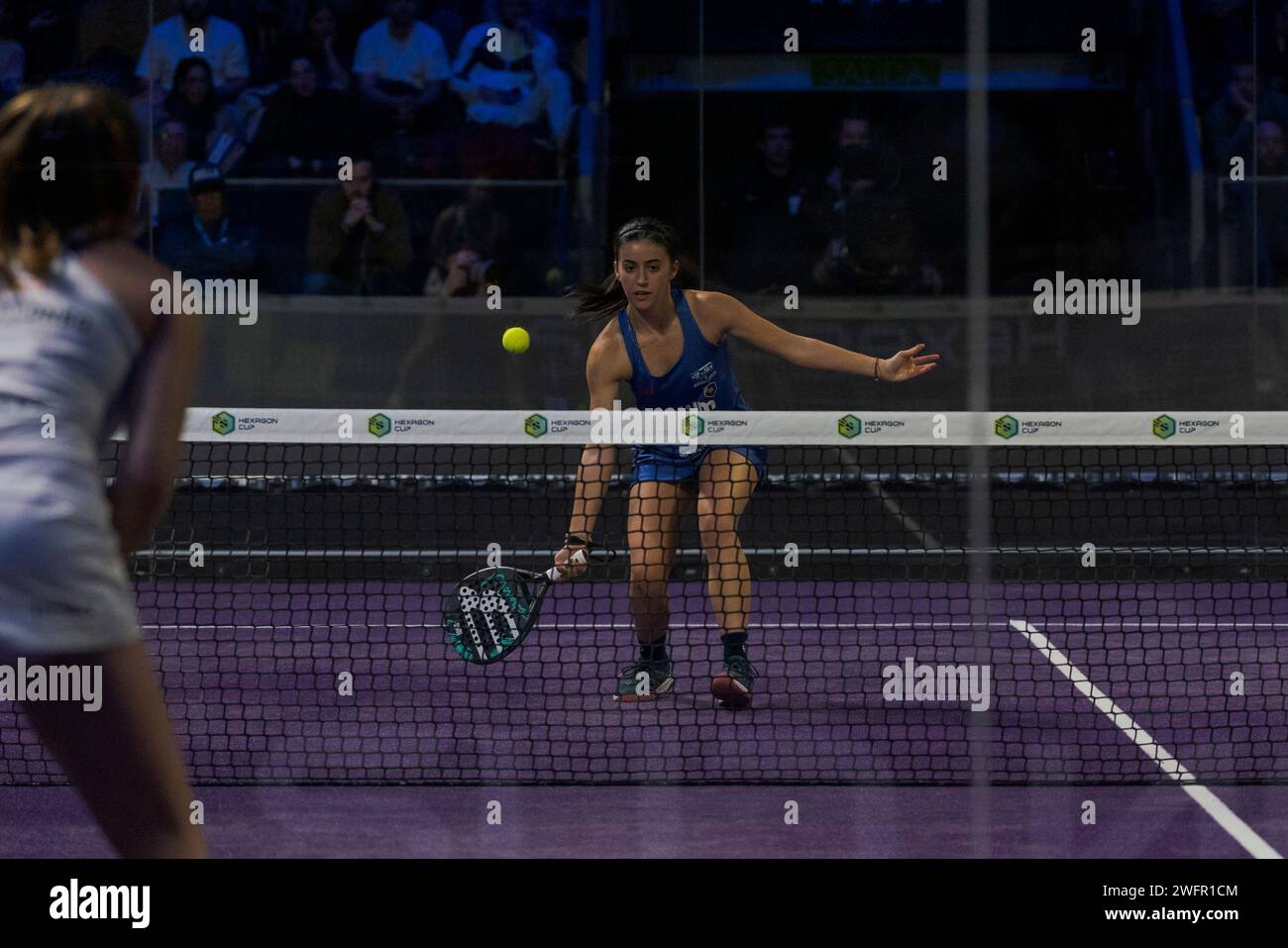 Madrid, Spain. 31st Jan, 2024. Claudia Fernandez, Spanish professional ...