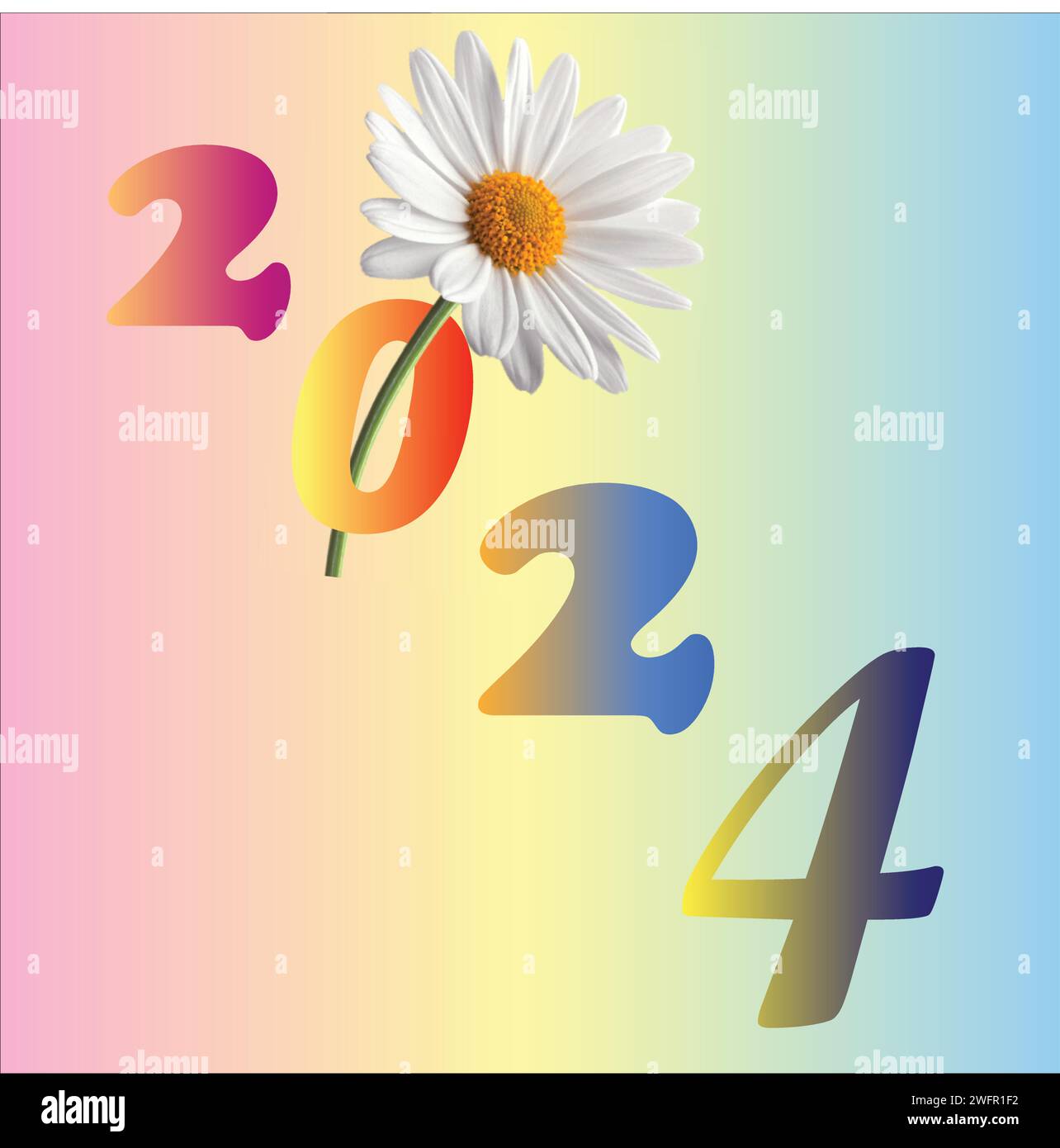 New year 2024 party Stock Vector Images - Alamy