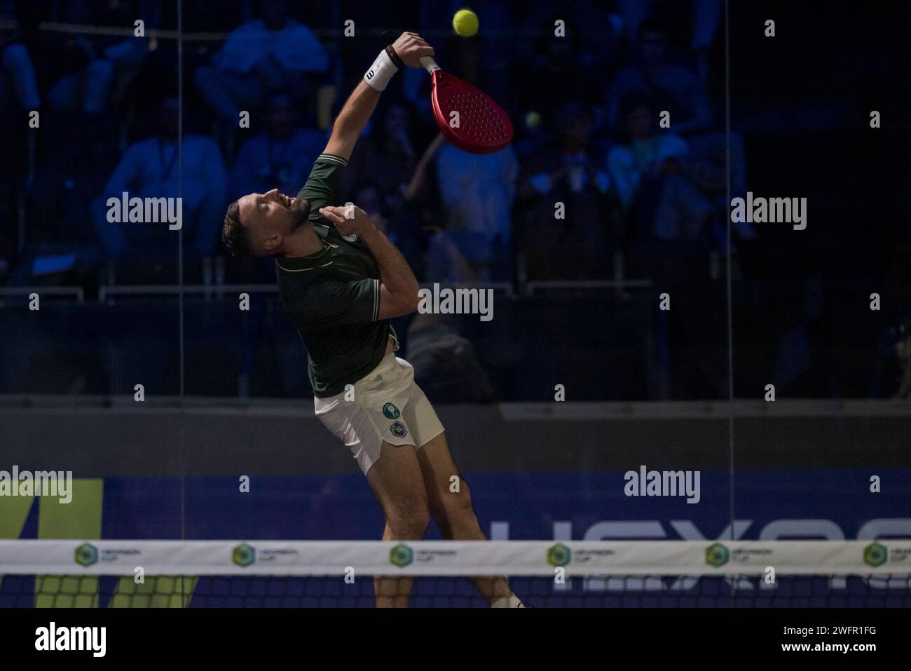 Madrid, Spain. 31st Jan, 2024. Lucho Capra, Argentinian professional ...