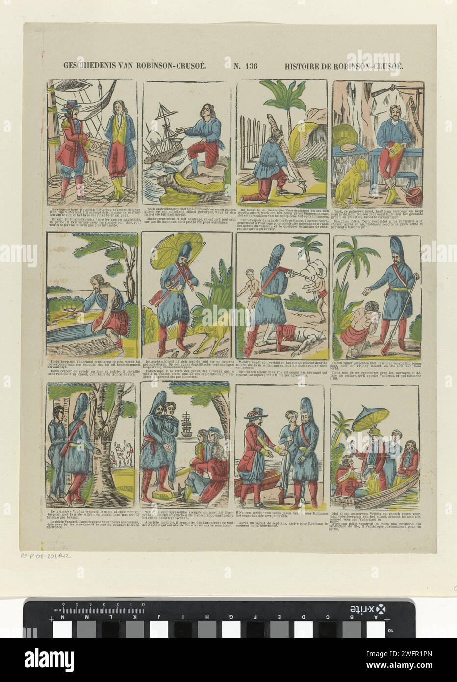 Geschiedenis van Robinson-Crusoé / History of Robinson-Crusoé, 1833 ...