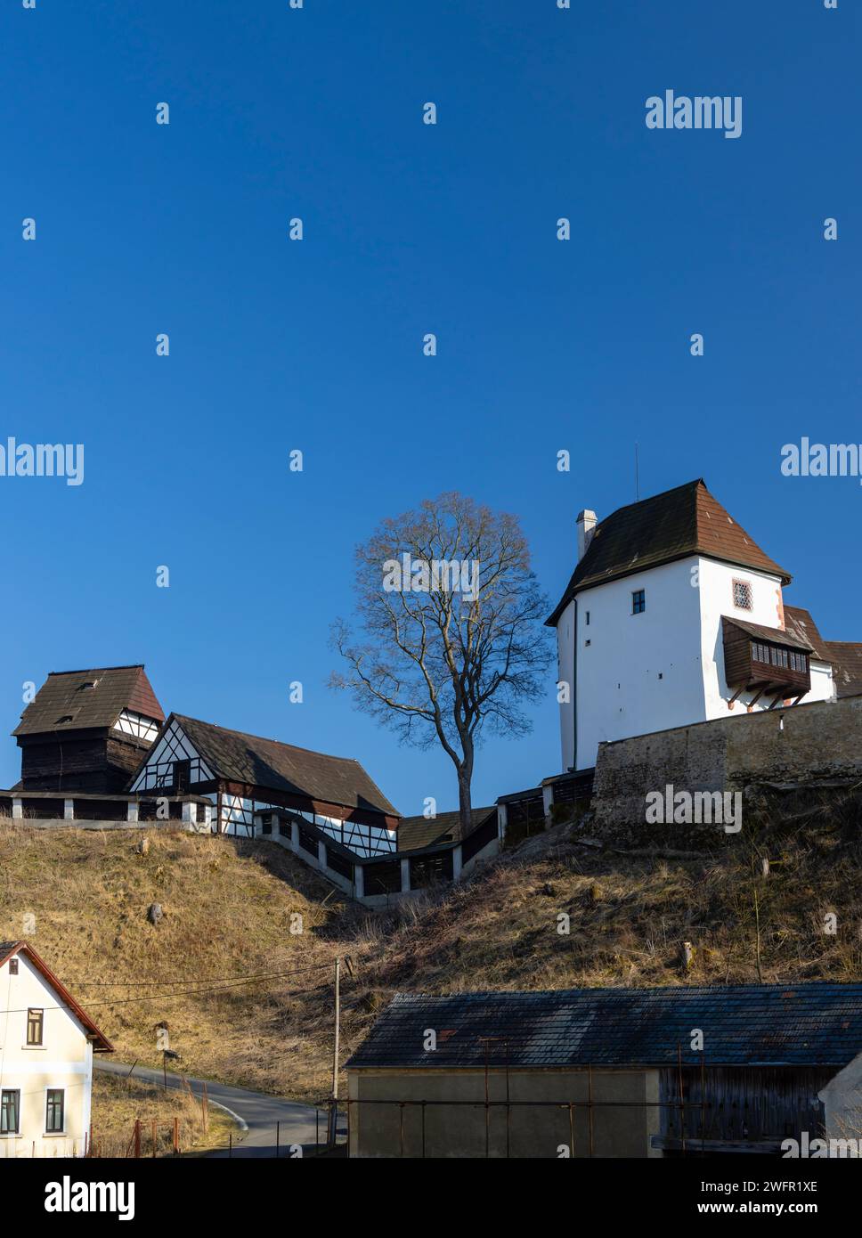 Seeberg Castle near Franzensbad, Western Bohemia, Czech Republic Stock ...