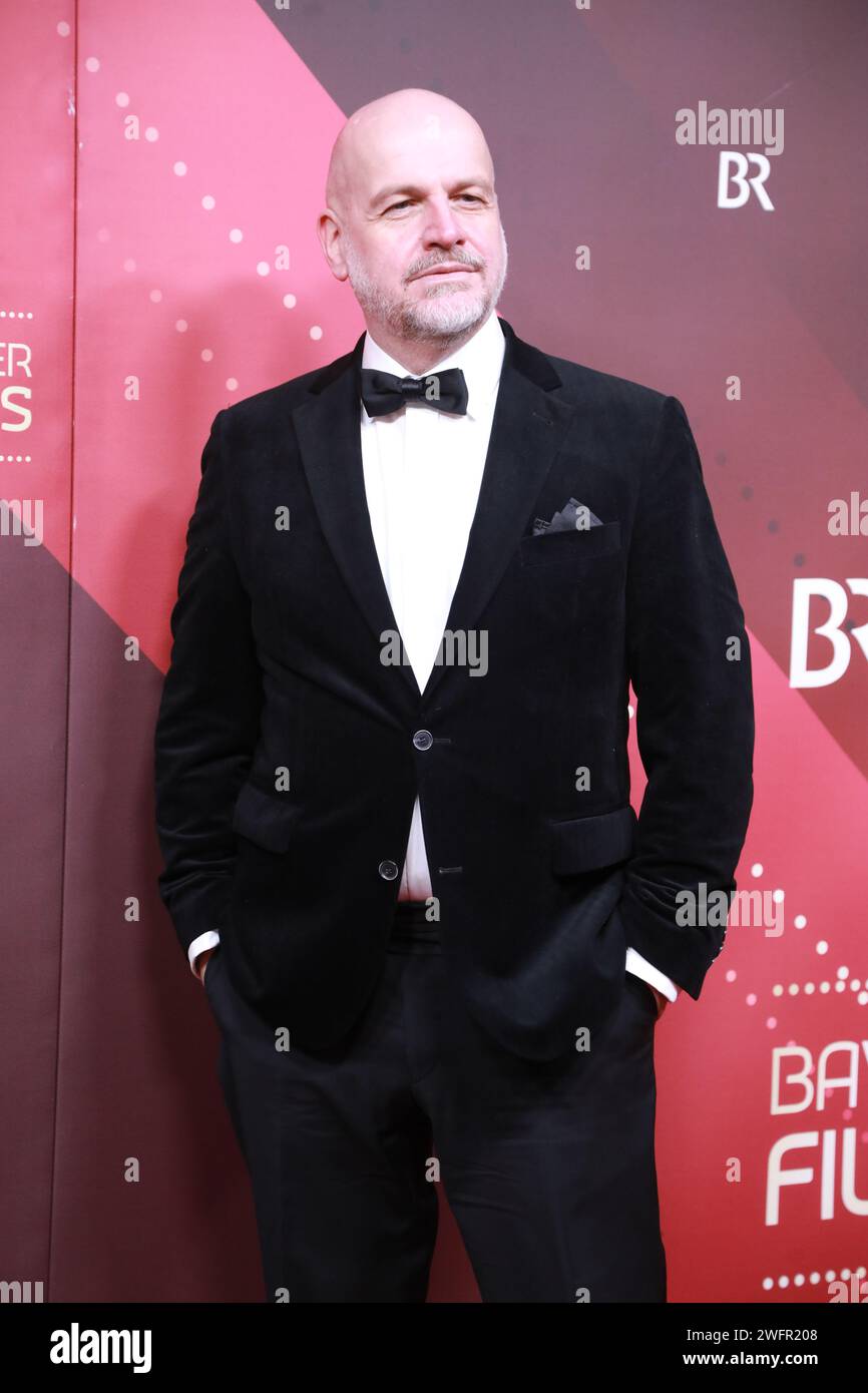 Oliver Rauh bei der Verleihung des 45. Bayerischen Filmpreises 2023 im ...
