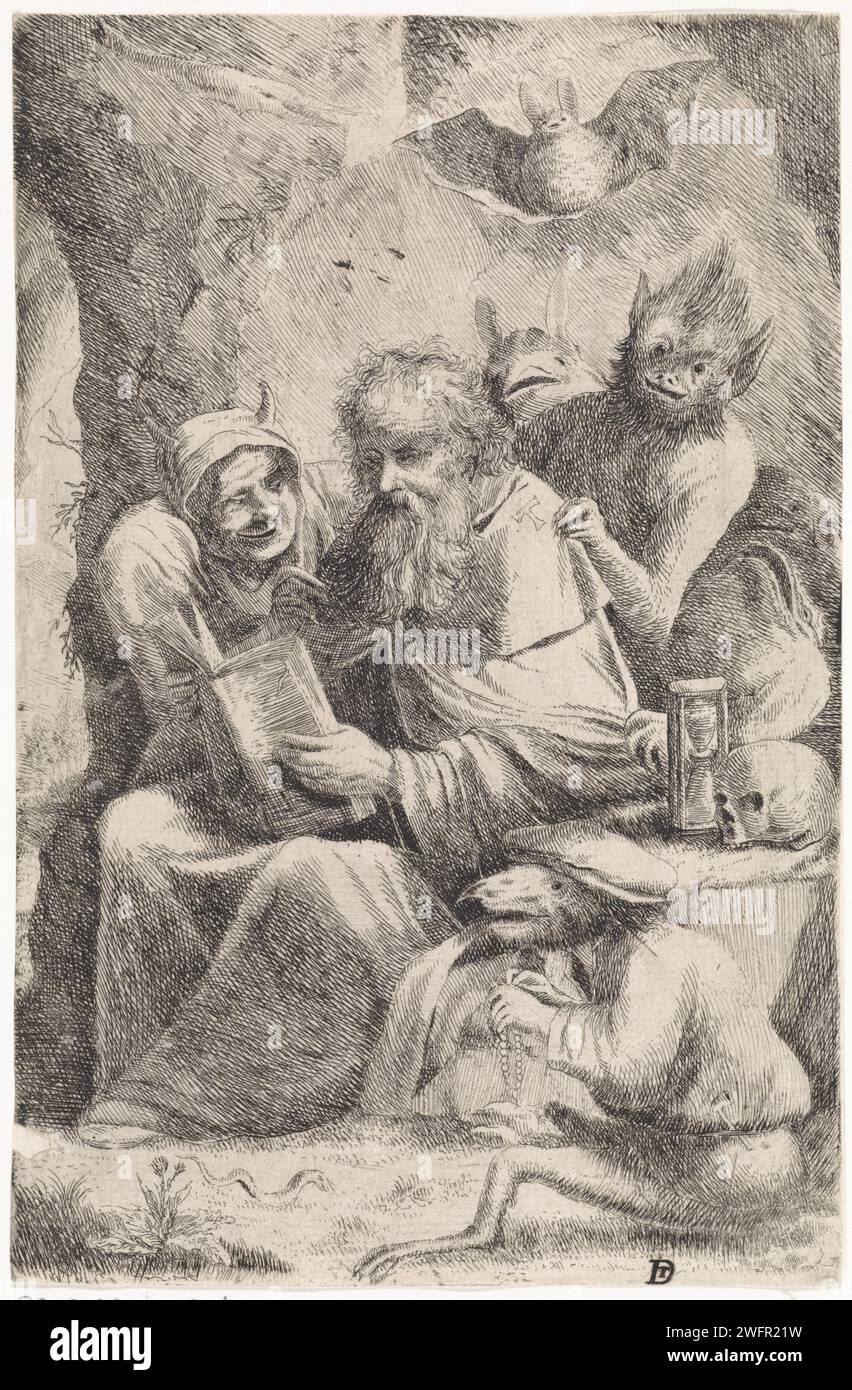 Requirement of St. Antonius, Anonymous, After David Teniers (II), 1626 ...