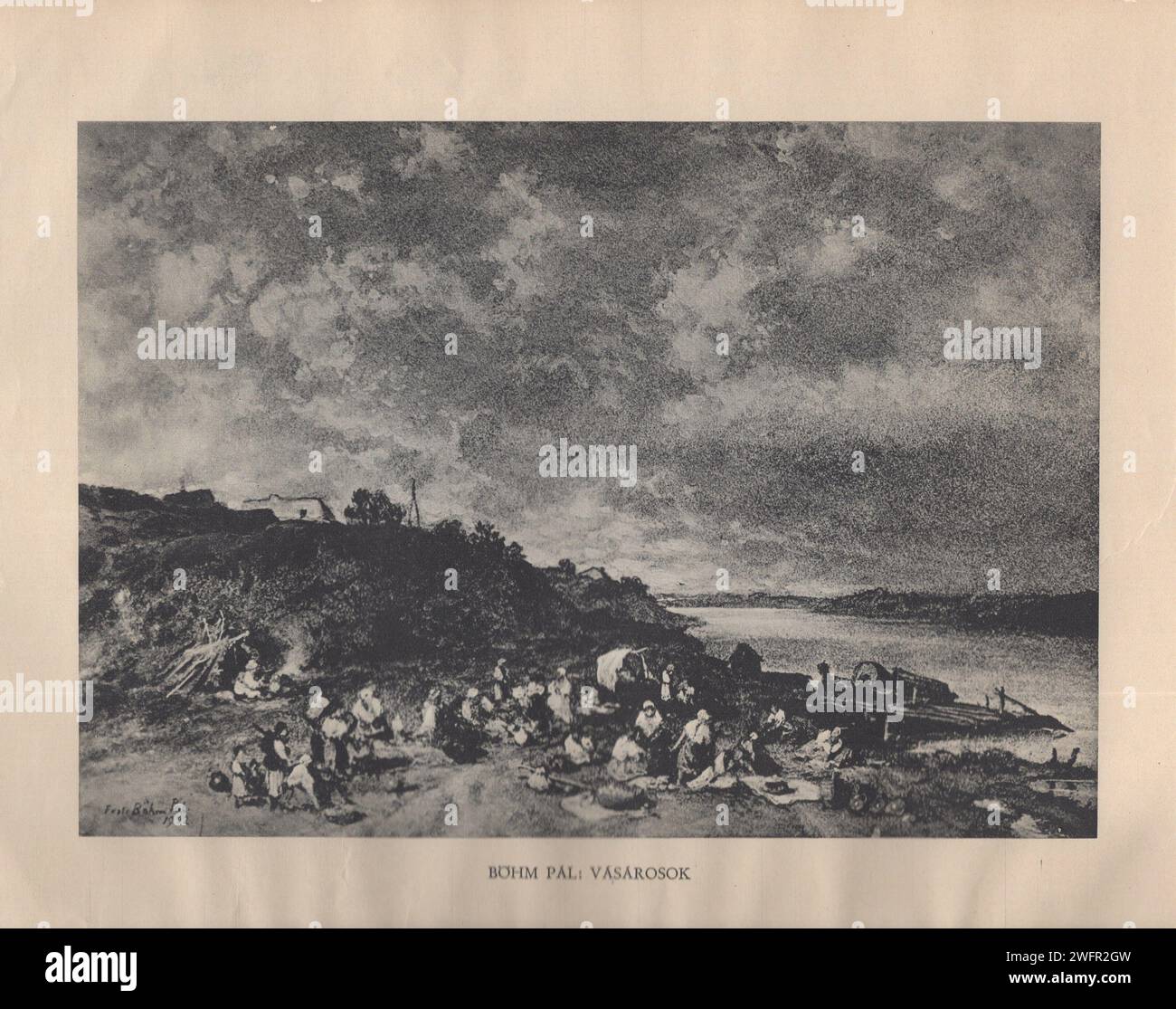 Pal bohm hungarian painter hi-res stock photography and images - Alamy