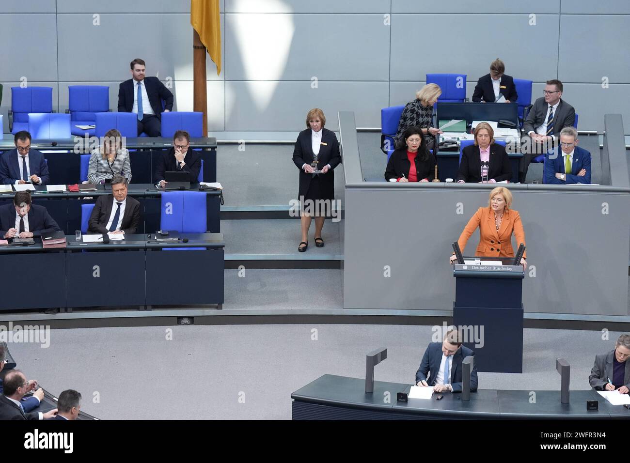 Deutscher Bundestag, 151. Plenarsitzung, Haushaltsdebatte Julia ...