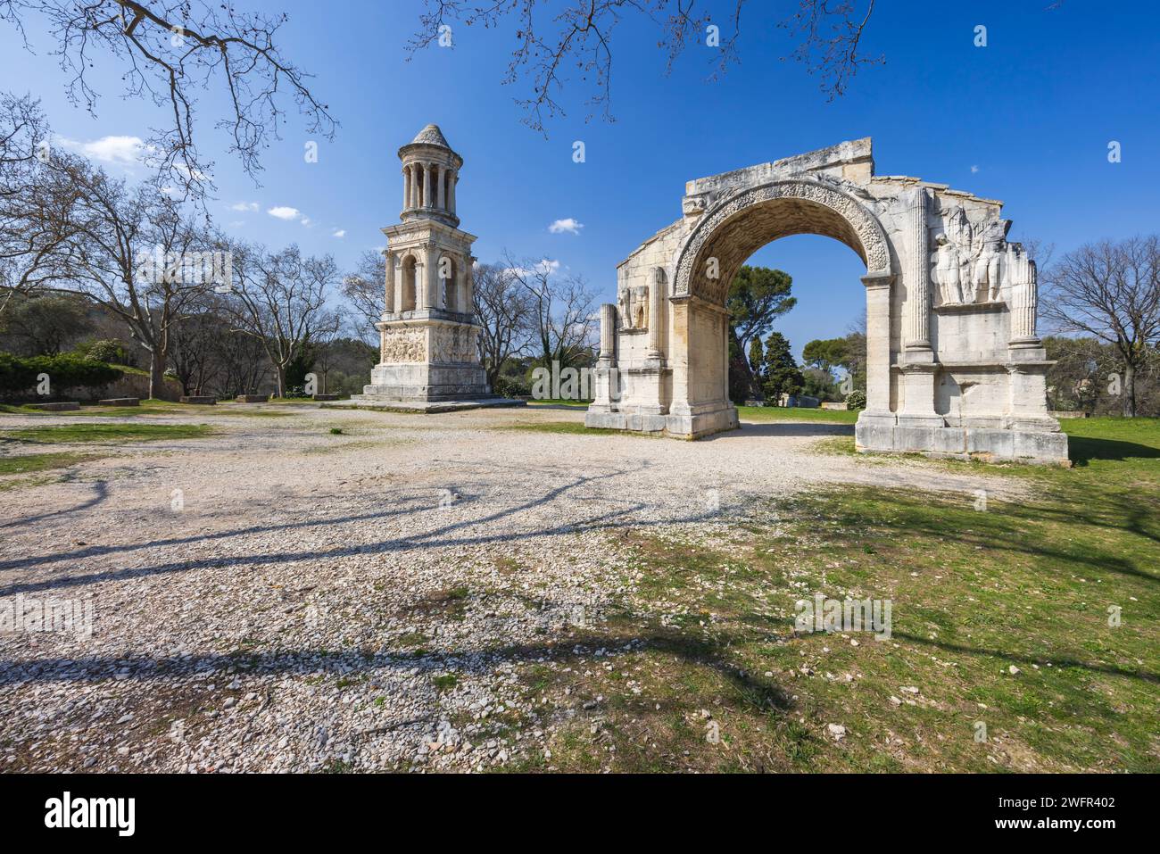 Mausoleum of Glanum, Glanum archaeological site near Saint-Remy-de ...