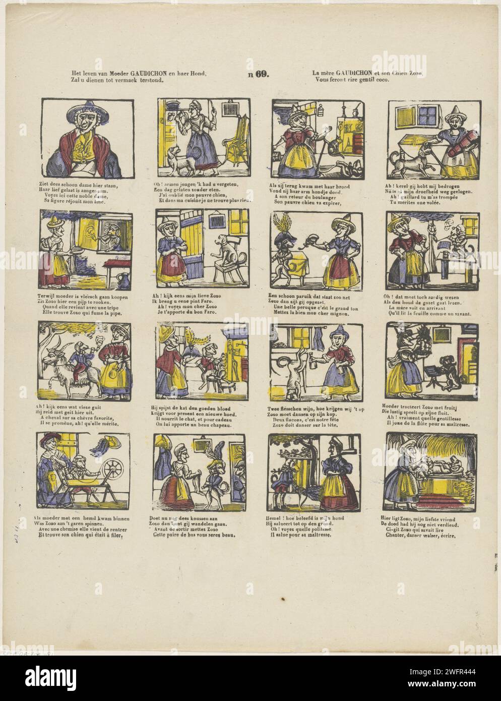 Het Leven Van Moeder Gaudichon in Haer Hond, / Zal U Dienen Tot Vermaek ...