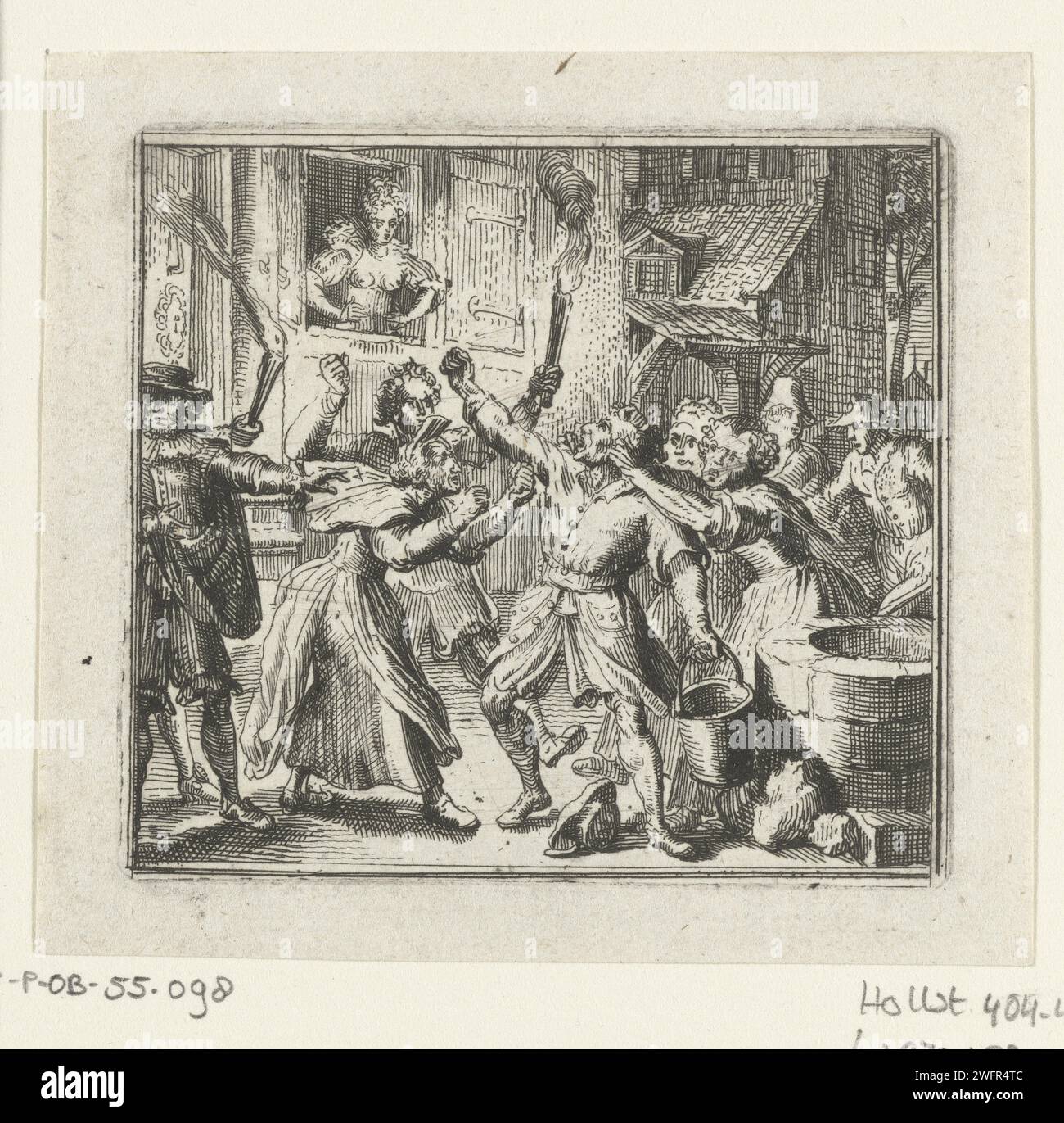 Illustration for the Decamerone of Boccaccio, Romeyn de Hooghe, 1697 ...
