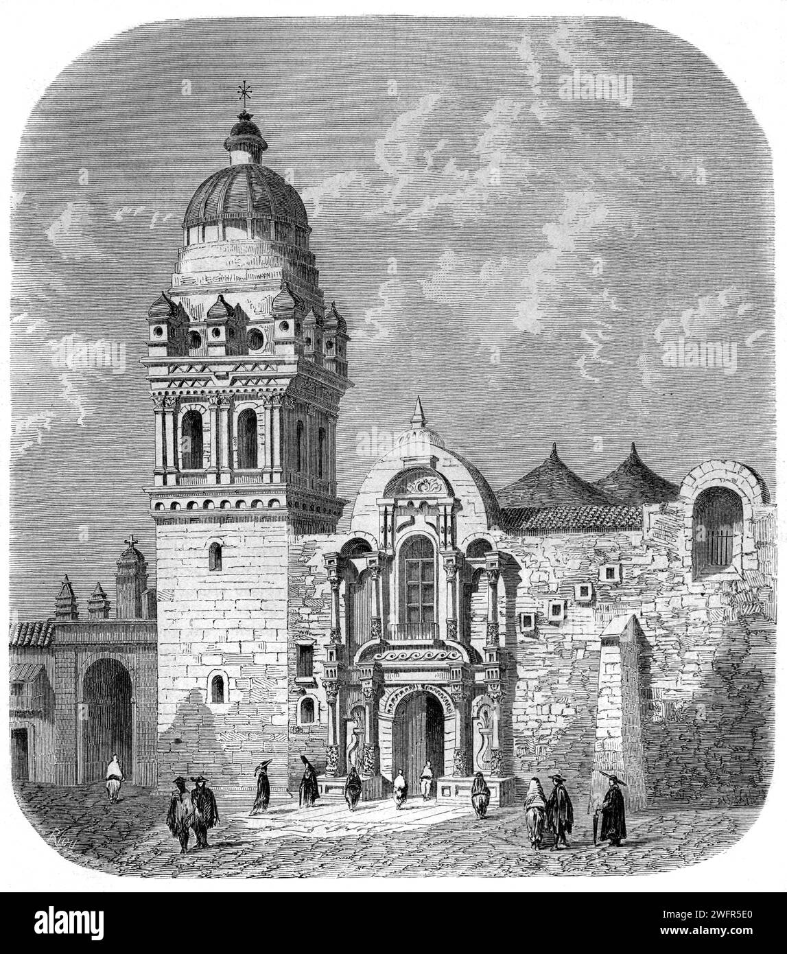 Church or Basilica of La Merced (1651-1696), aka Convent of La Merced ...