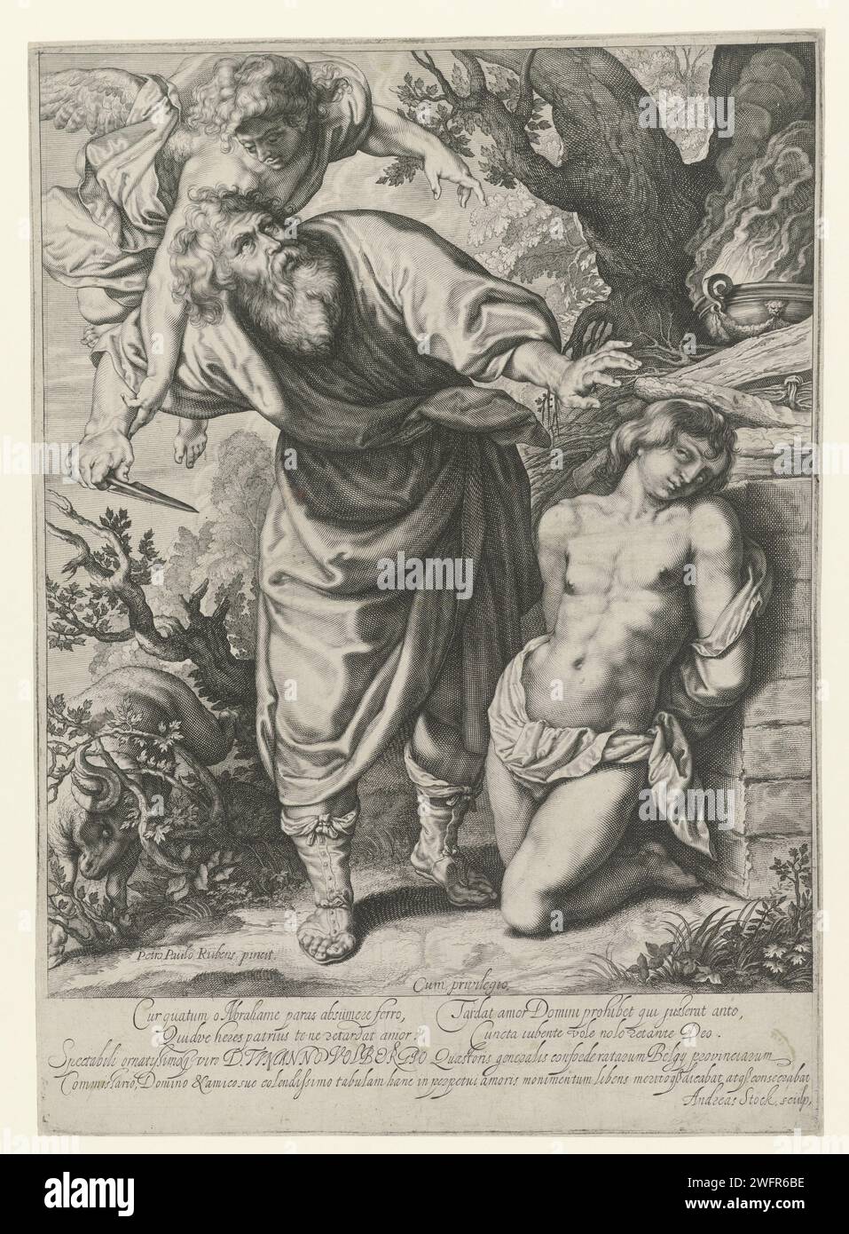 Offer from Isaac, Andries Jacobsz. Stock, after Peter Paul Rubens, 1614 ...