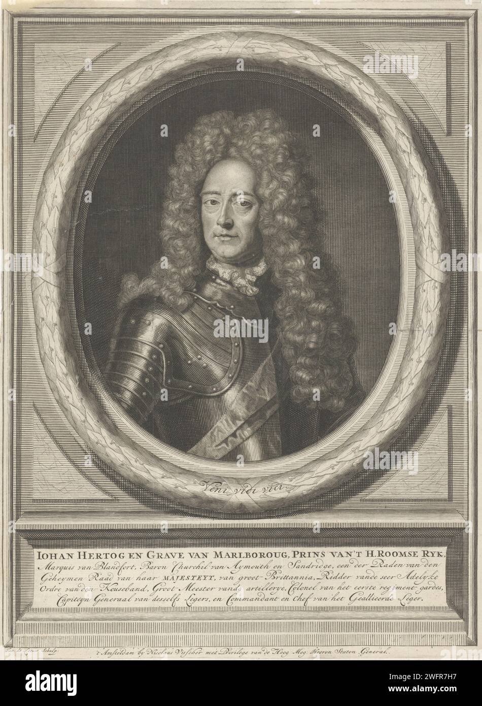 Portrait of John Churchill, Duke of Marlborough, Jan de Leeuw, 1670 ...