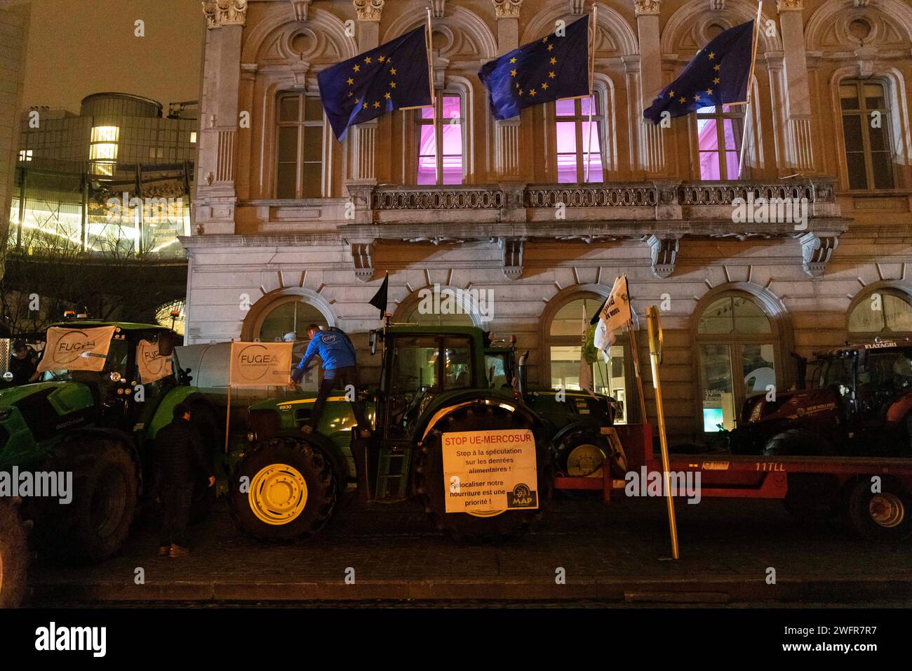 © Nicolas Landemard/Le Pictorium/MAXPPP - Bruxelles 01/02/2024 Nicolas Landemard/Le Pictorium ...