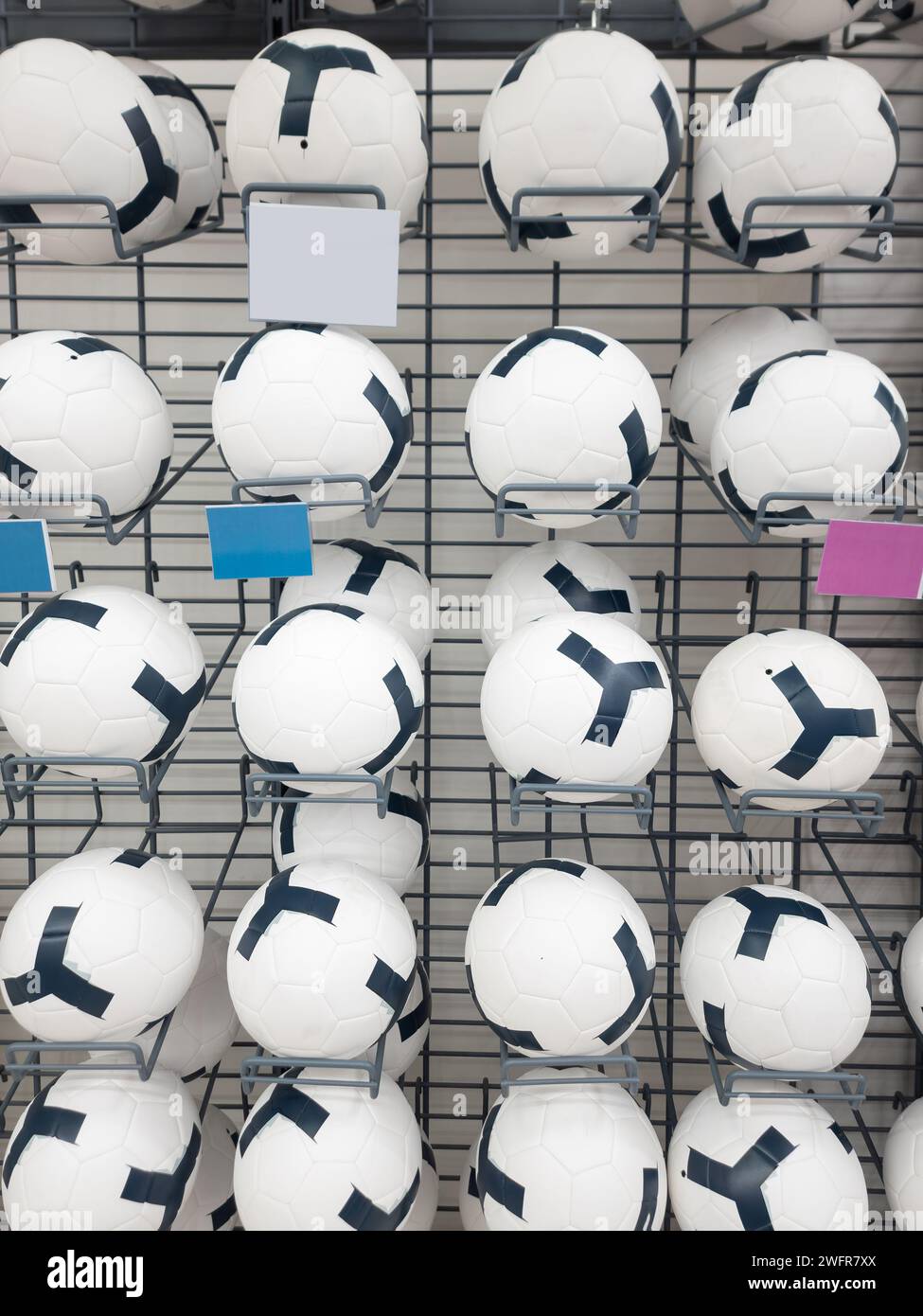 Sport shop footballs hi-res stock photography and images - Alamy