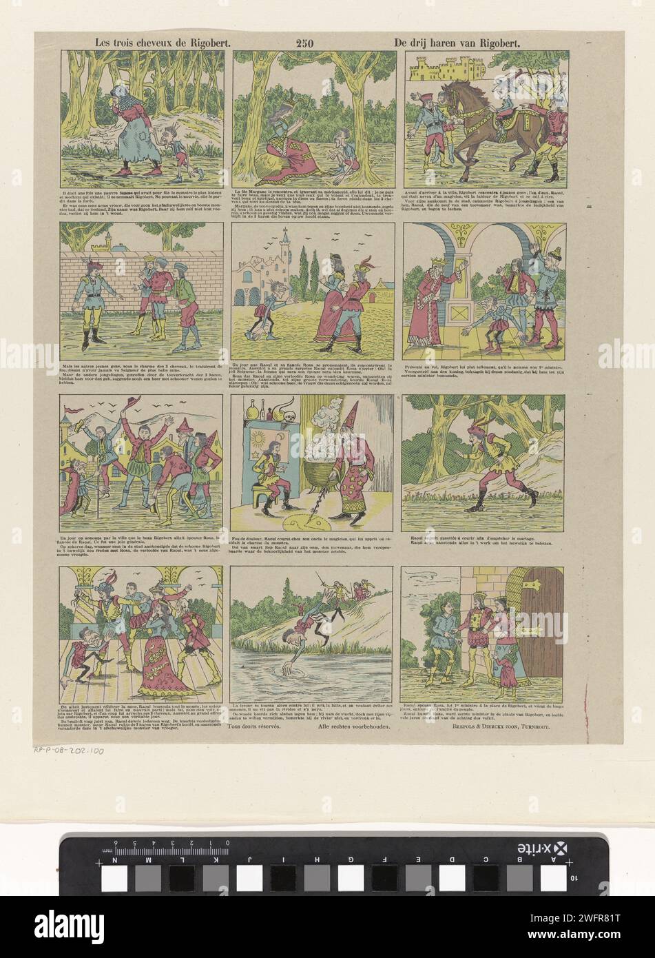 The three hair of Rigobert / Drij Haren Van Rigobert, 1833 - 1911 print ...